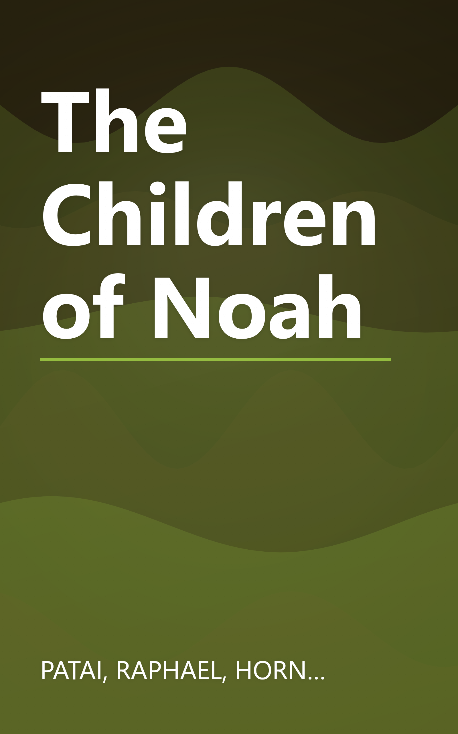 The Children of Noah book cover