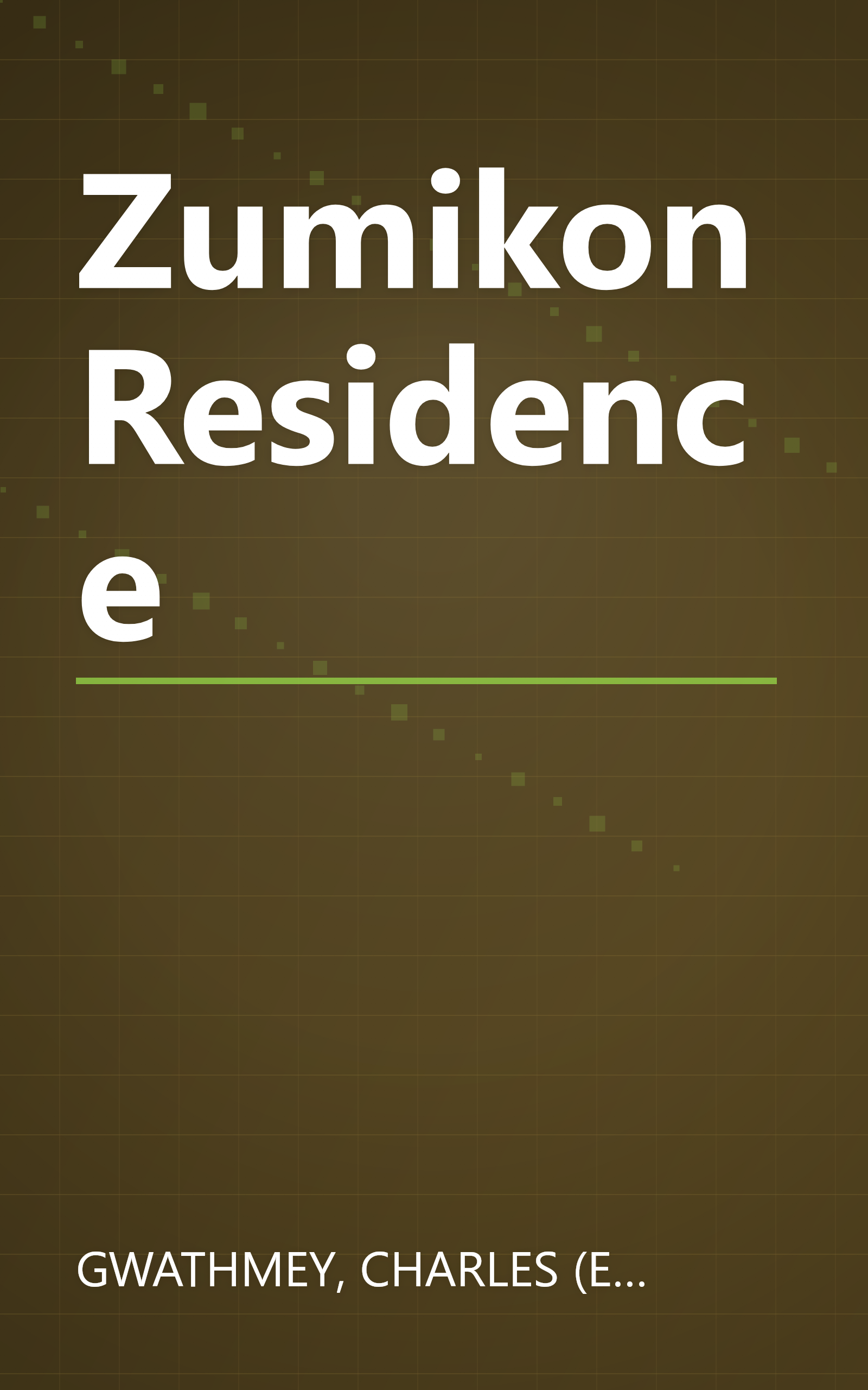 Zumikon Residence book cover