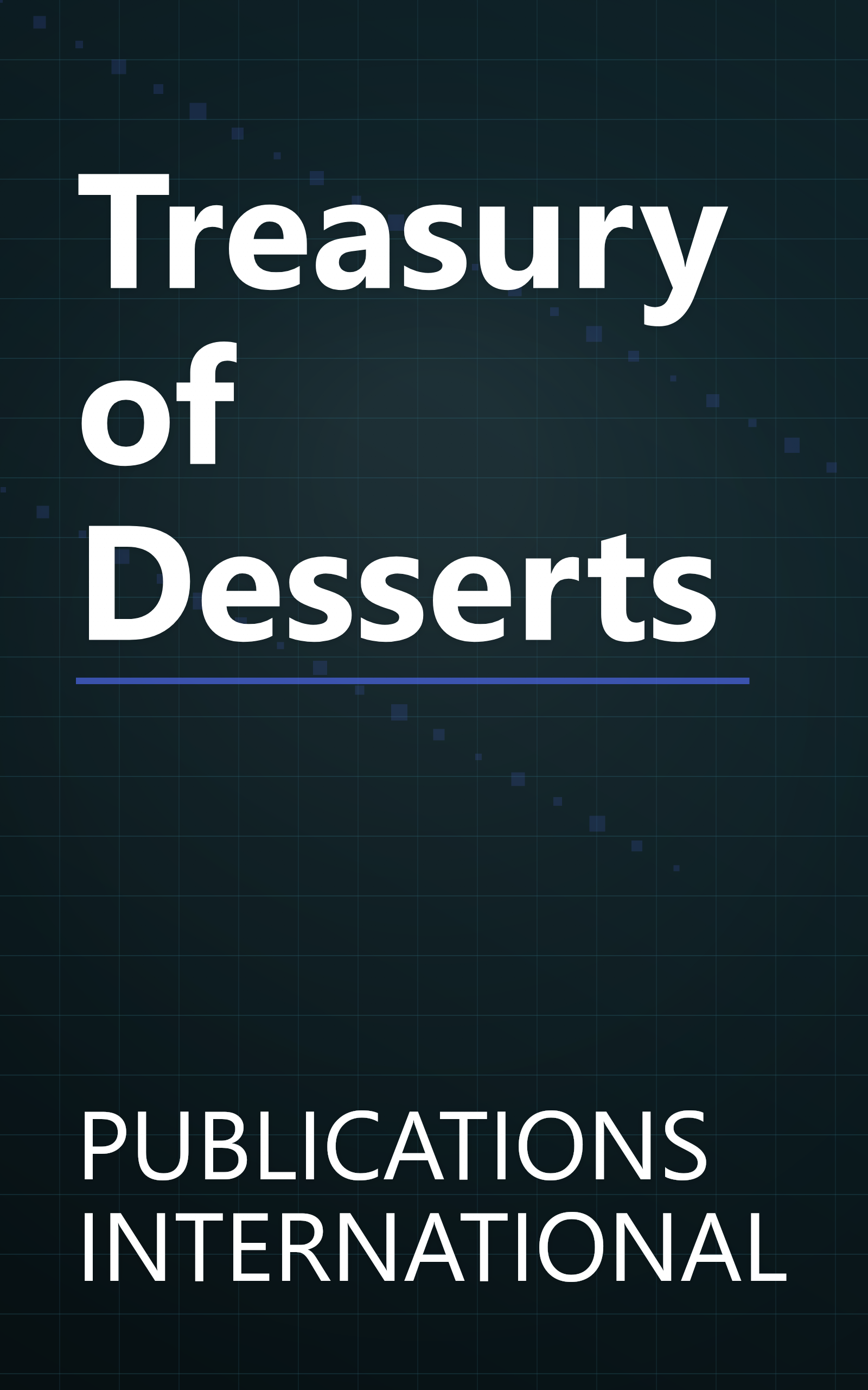 Treasury of Desserts book cover