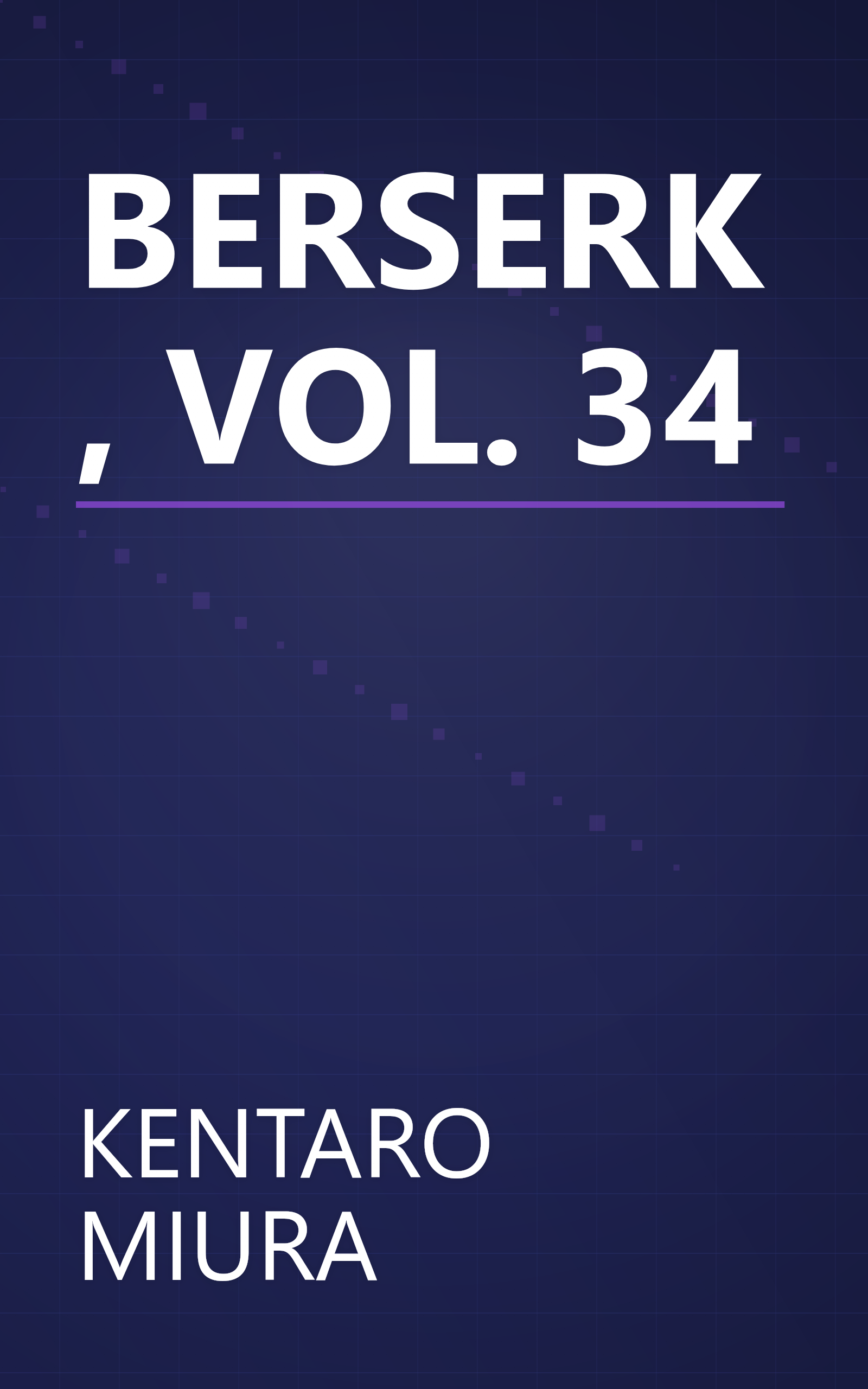 BERSERK, VOL. 34 book cover