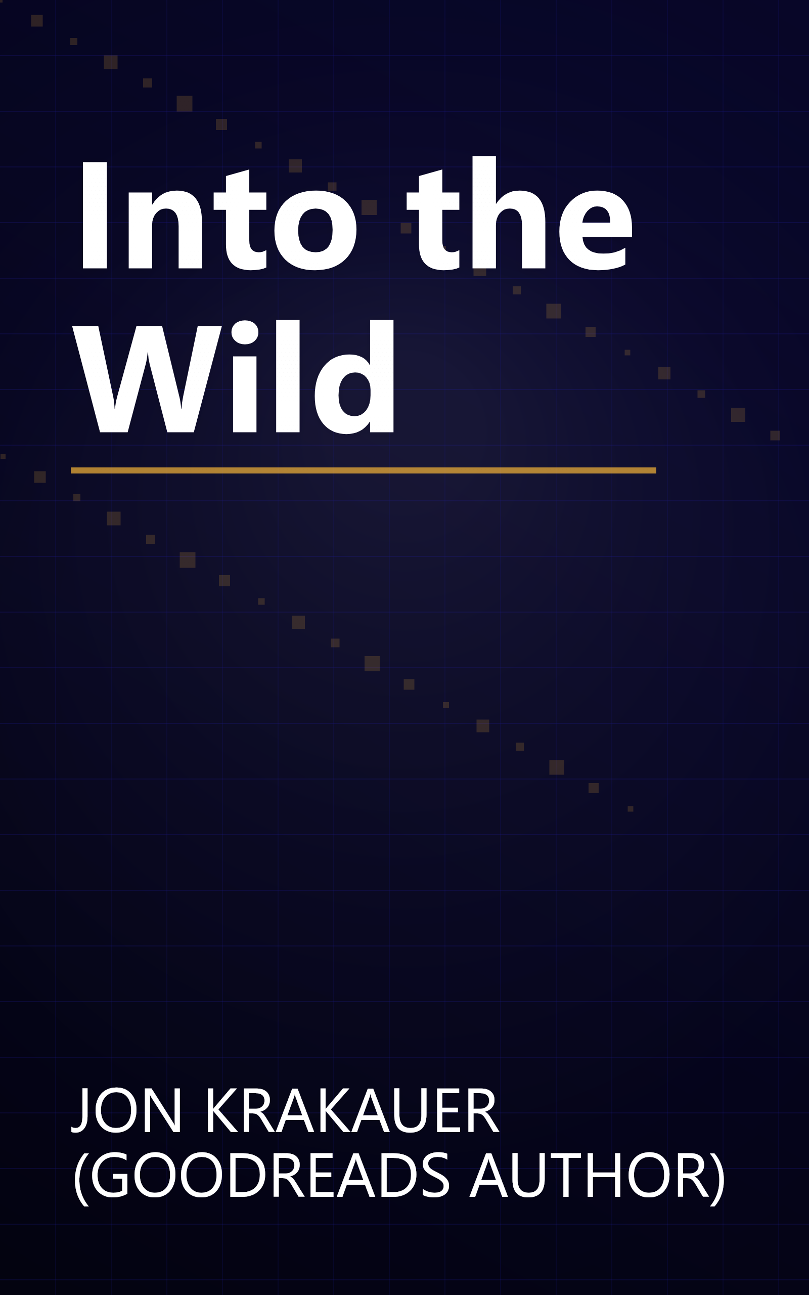 Into the Wild book cover