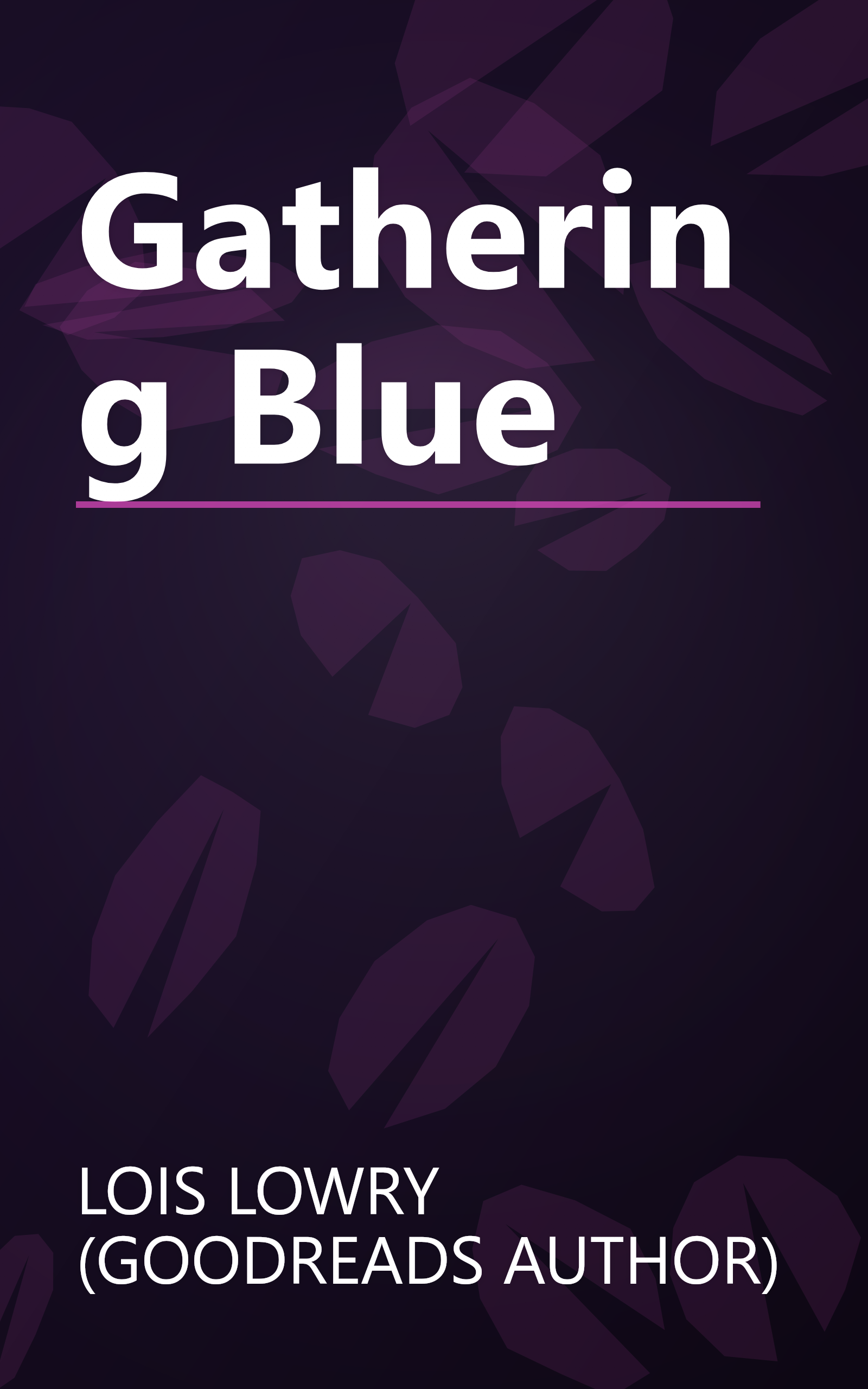 Gathering Blue book cover