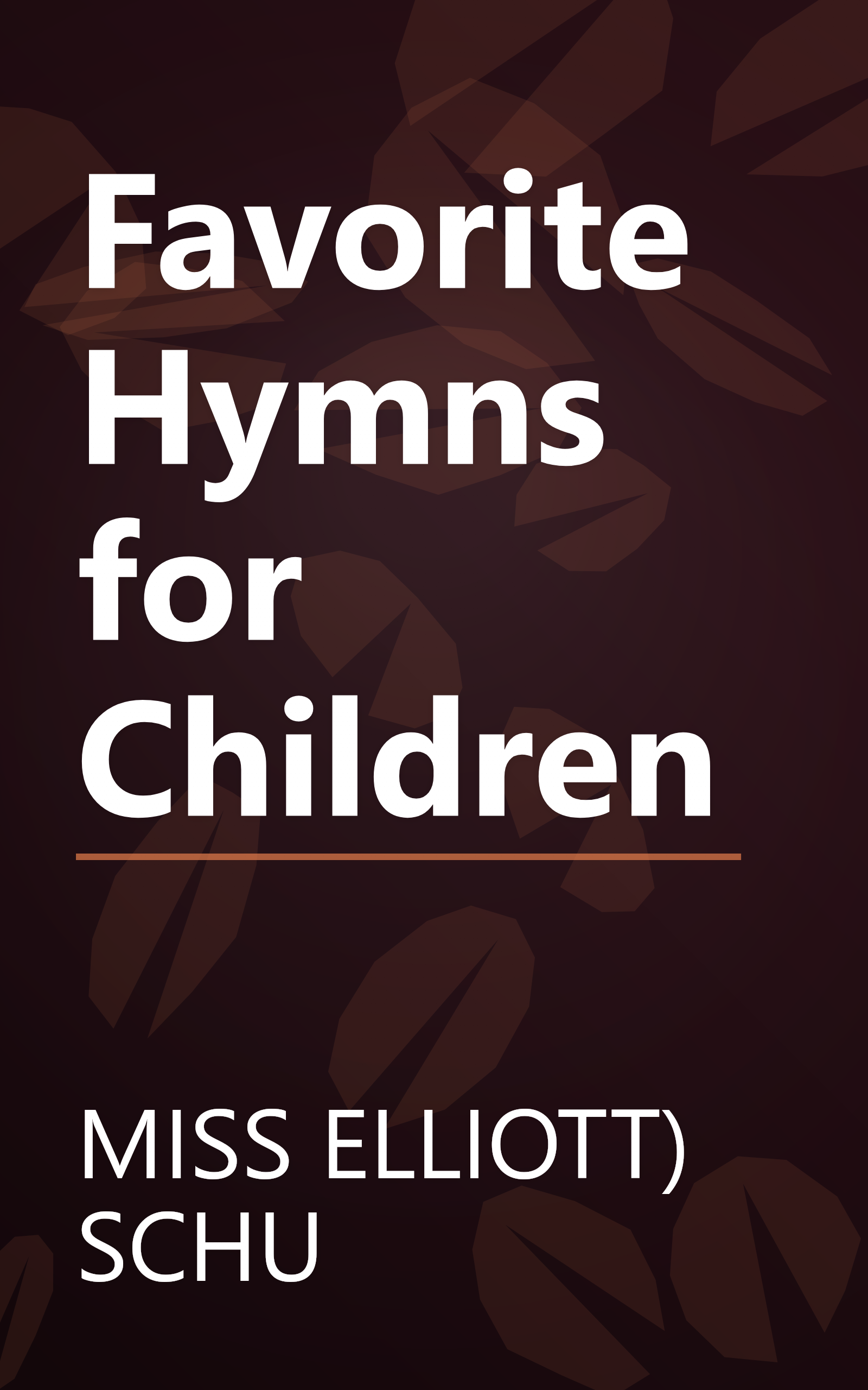 Favorite Hymns for Children book cover