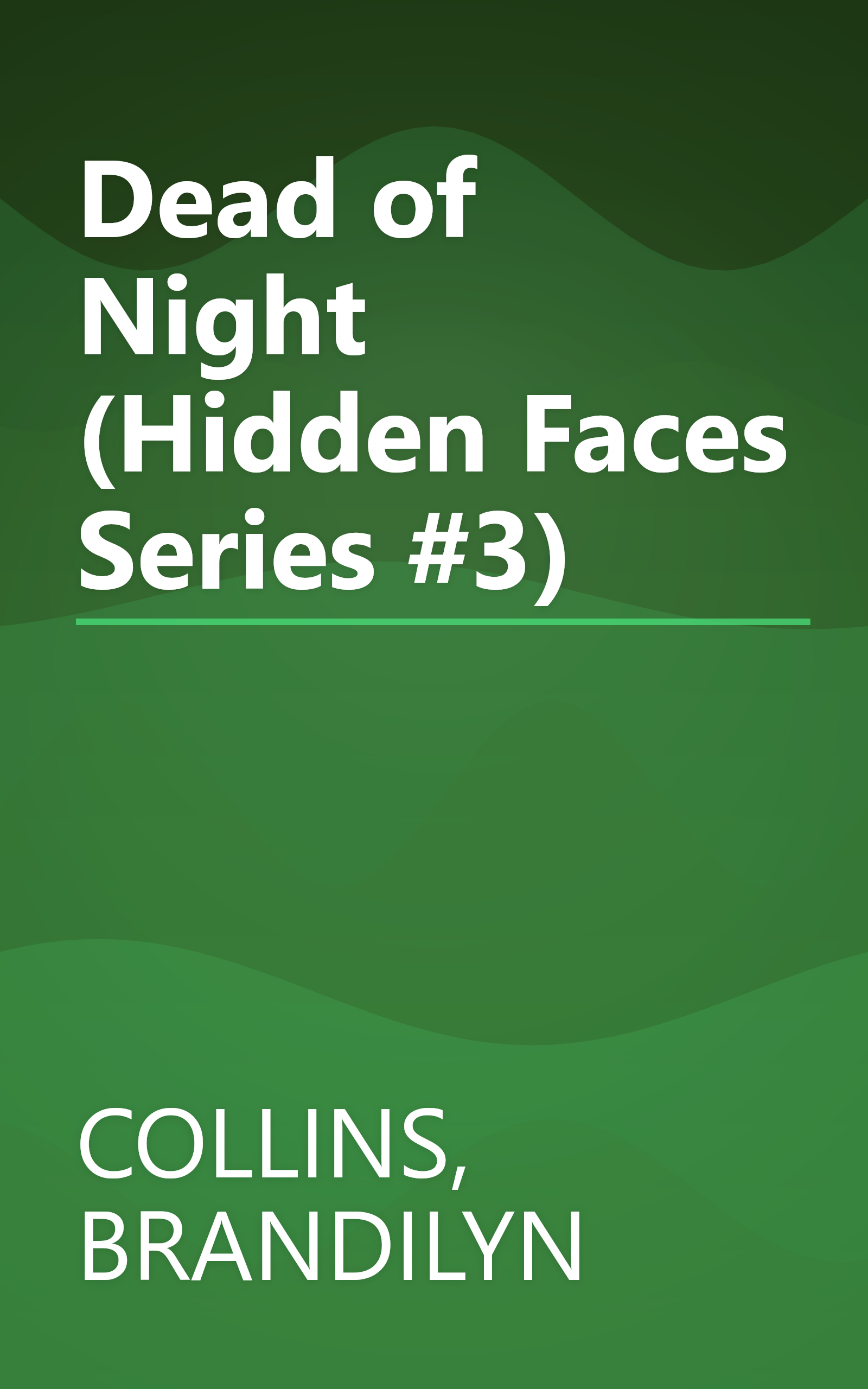 Dead of Night (Hidden Faces Series #3) book cover