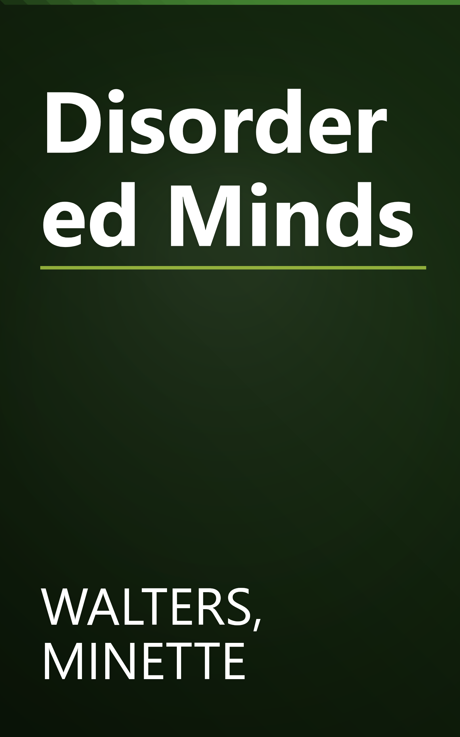 Disordered Minds book cover