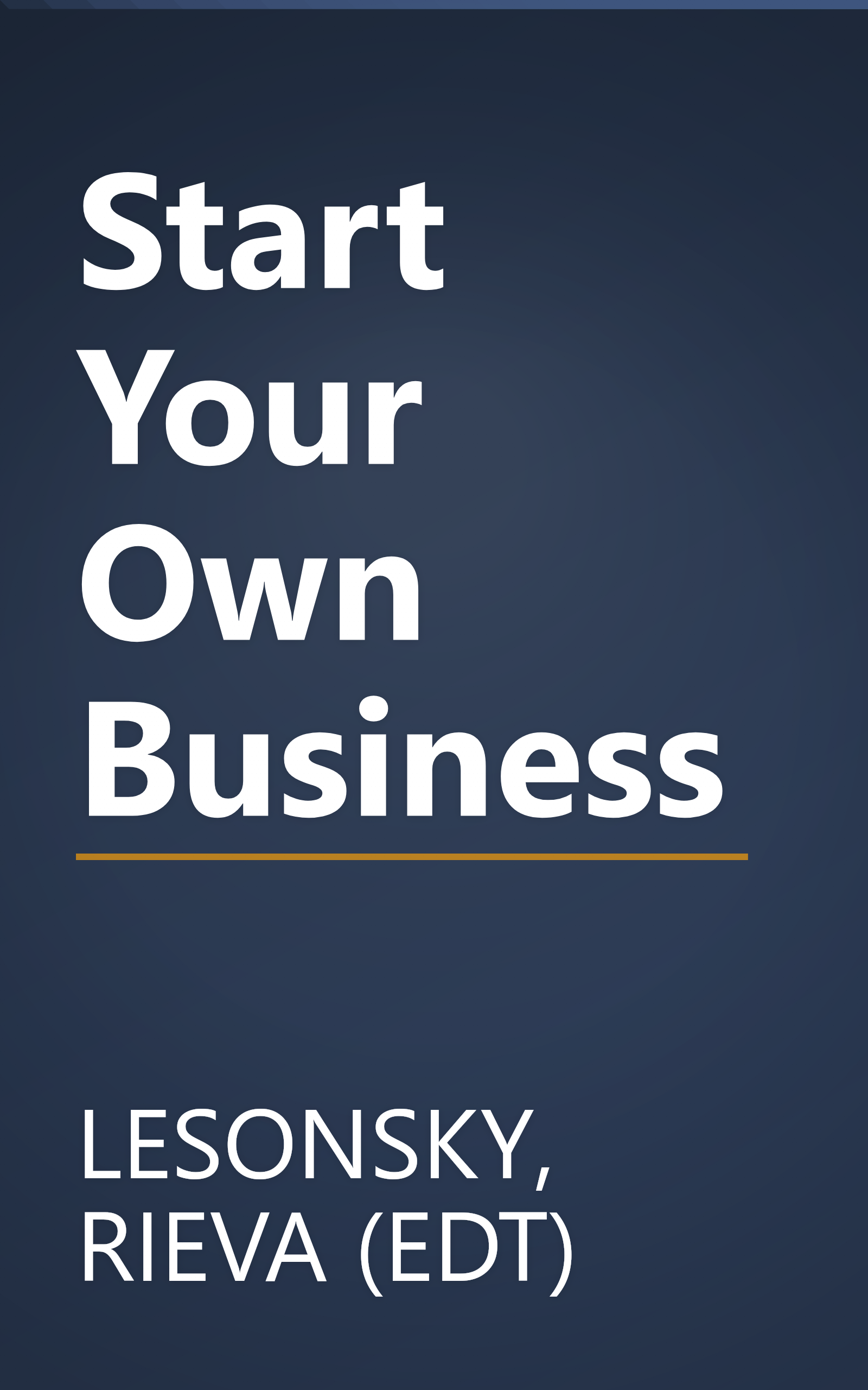 Start Your Own Business book cover