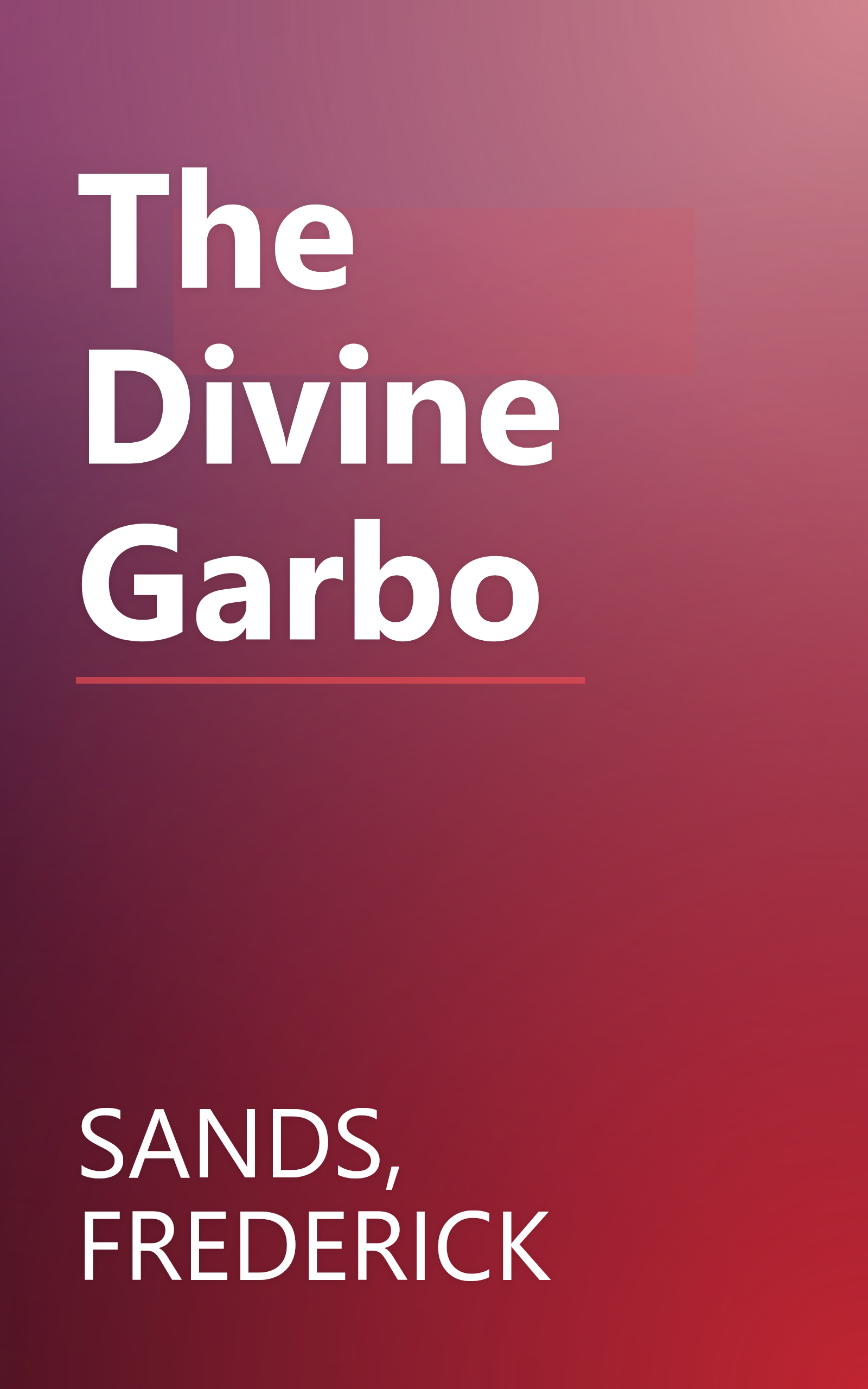 The Divine Garbo book cover