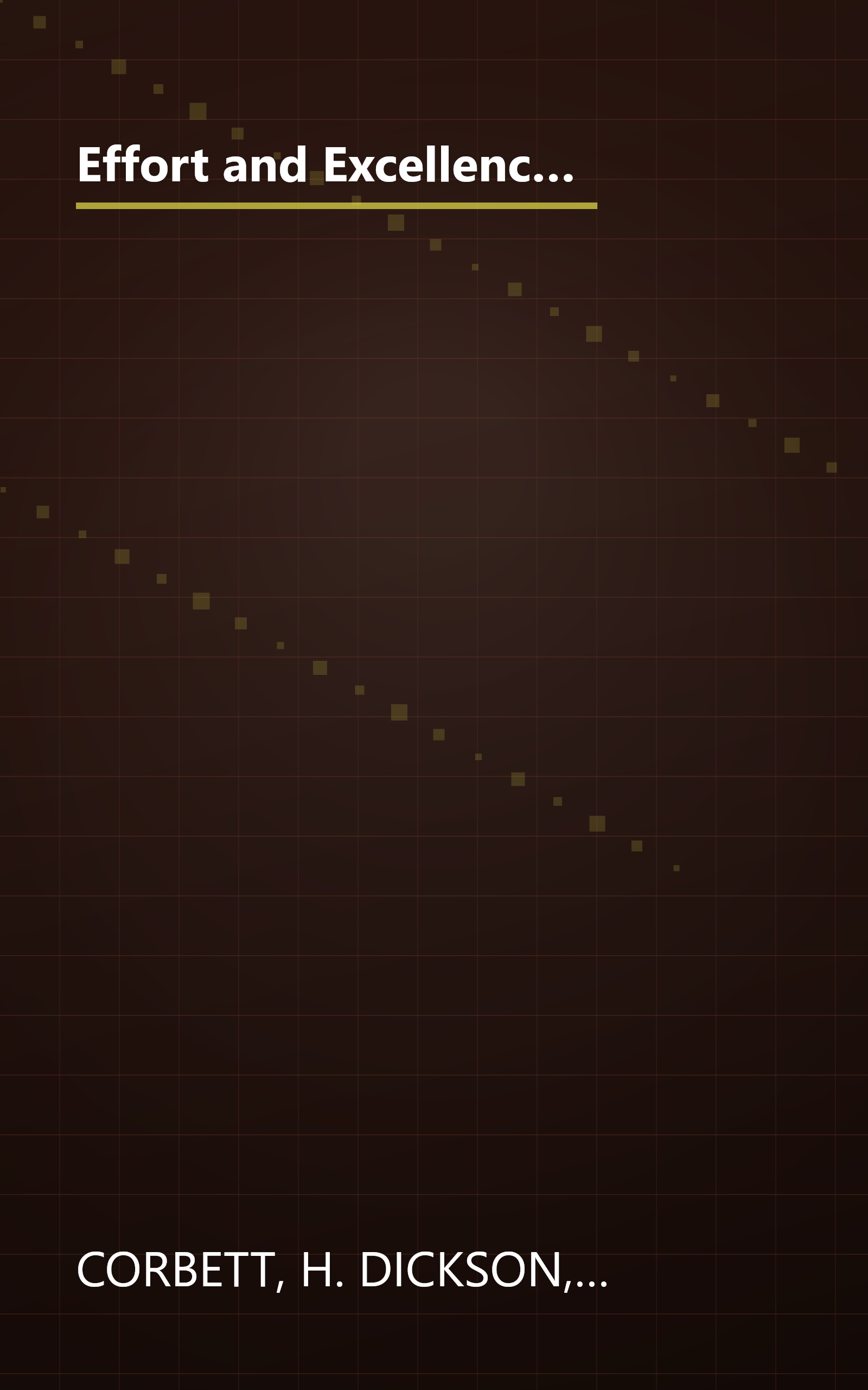 Effort and Excellence in Urban Classrooms: ExpectingÃ¢â¬â¢and GettingÃ¢â¬â¢Success With All Students (Critical Issues in Educational Leadership Series) book cover