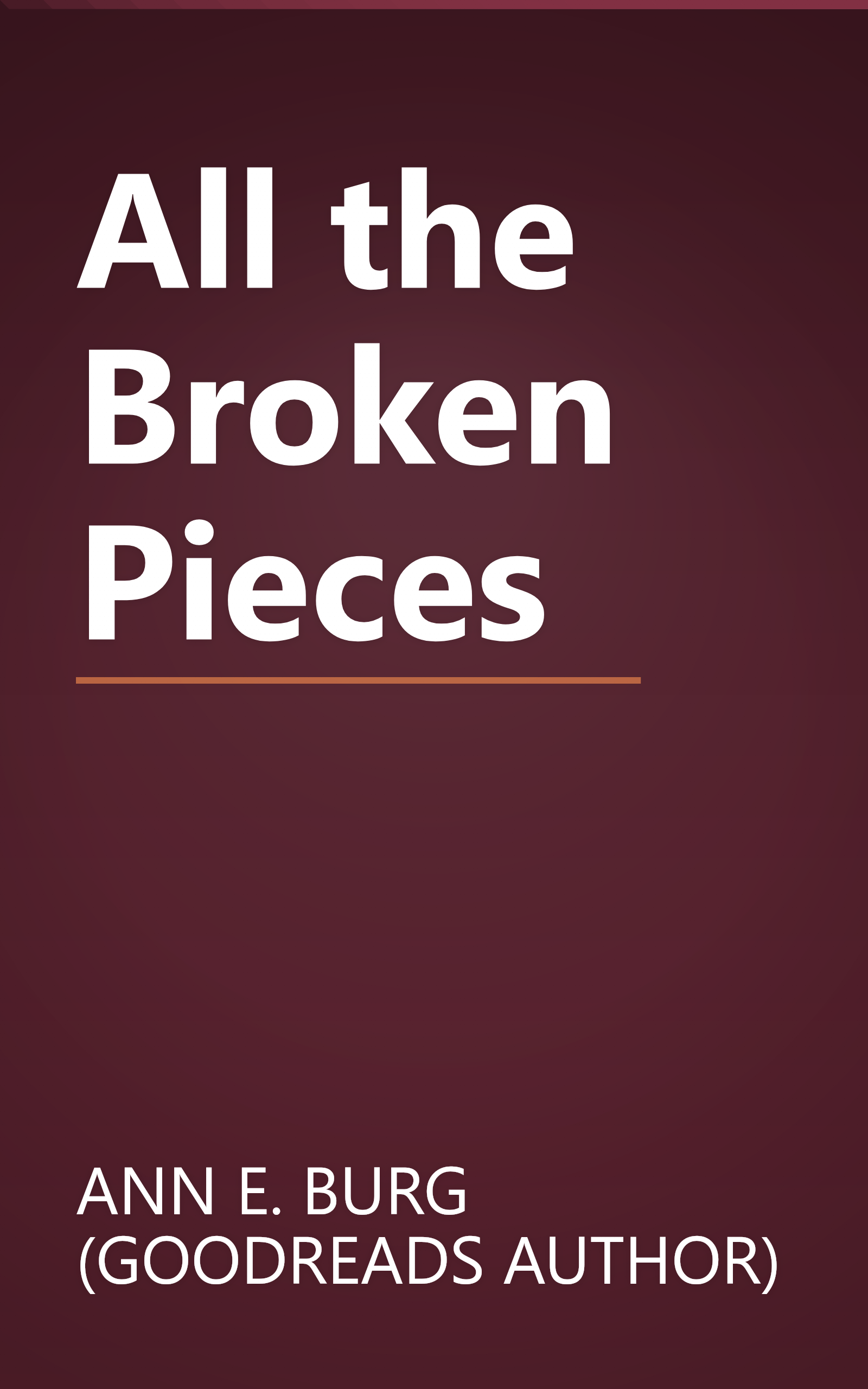 All the Broken Pieces book cover