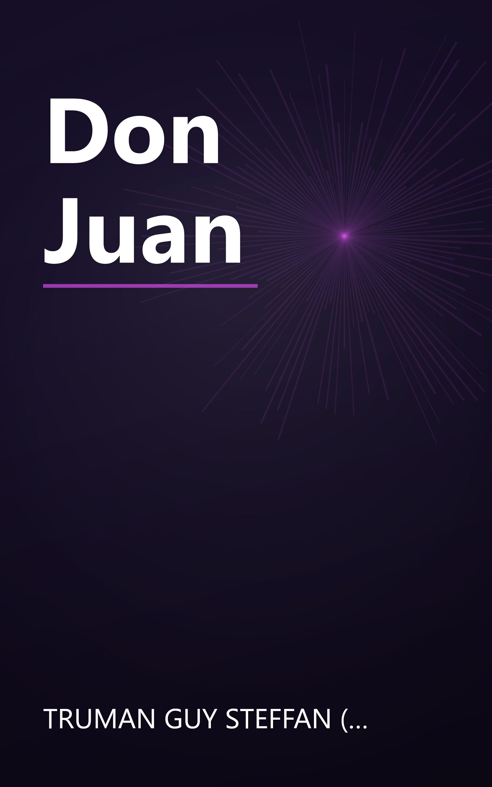Don Juan book cover