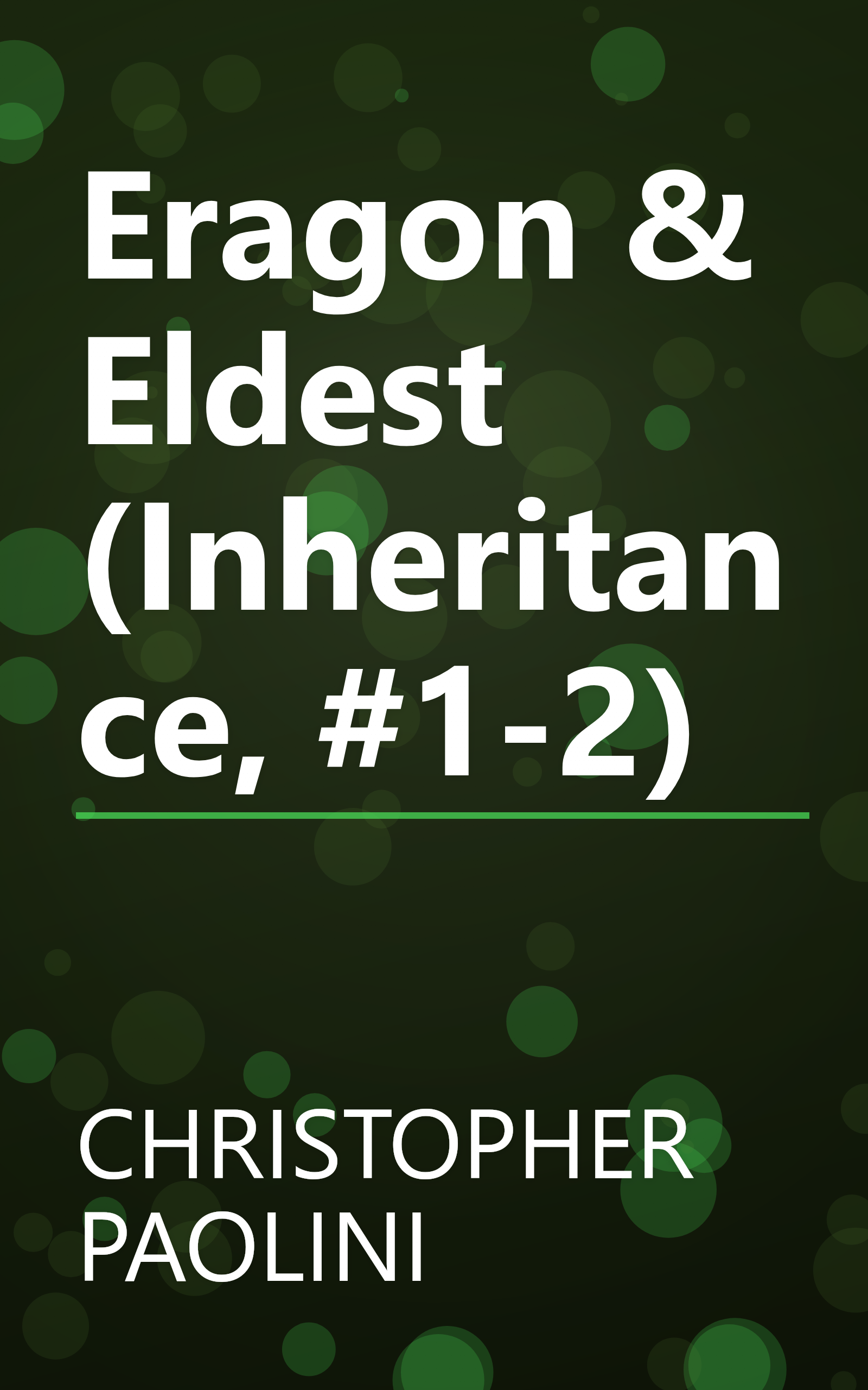 Eragon & Eldest (Inheritance, #1-2) book cover