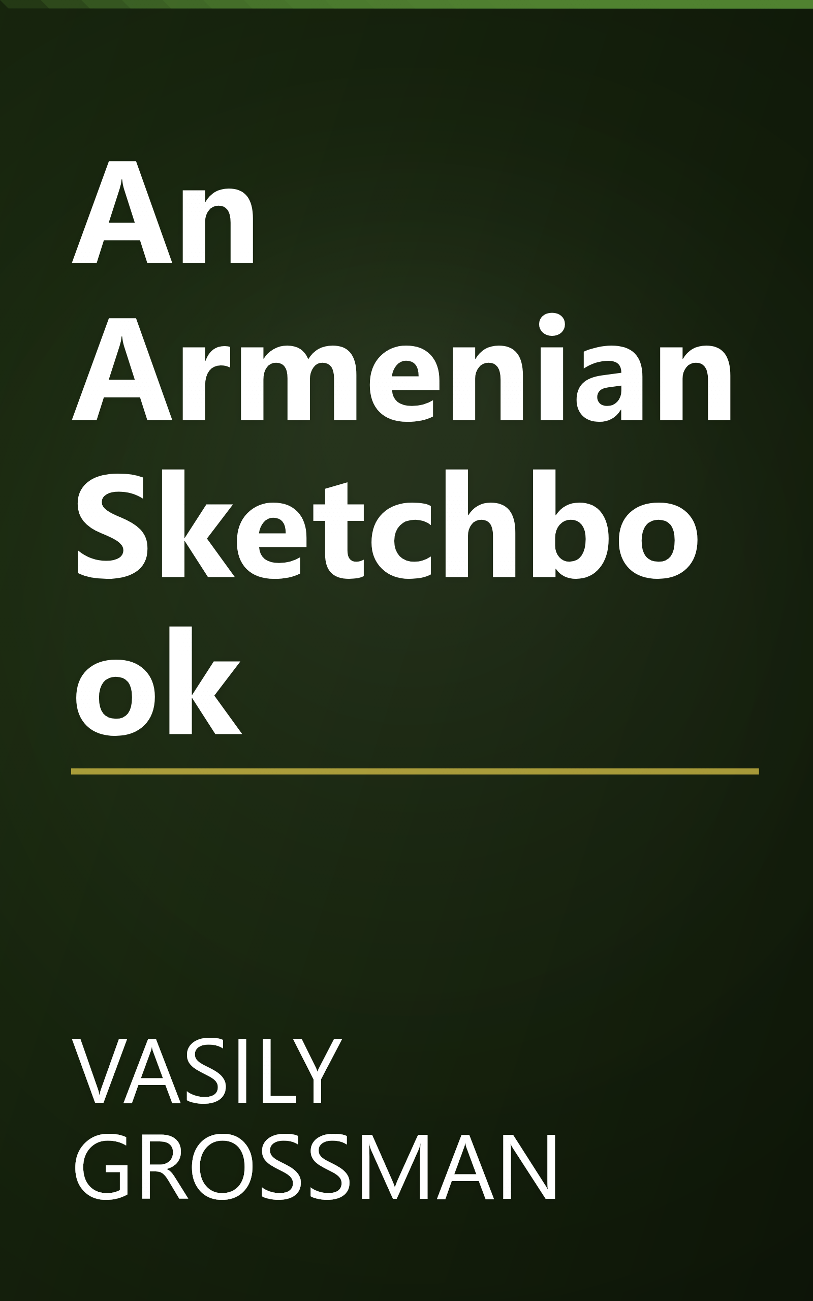 An Armenian Sketchbook book cover