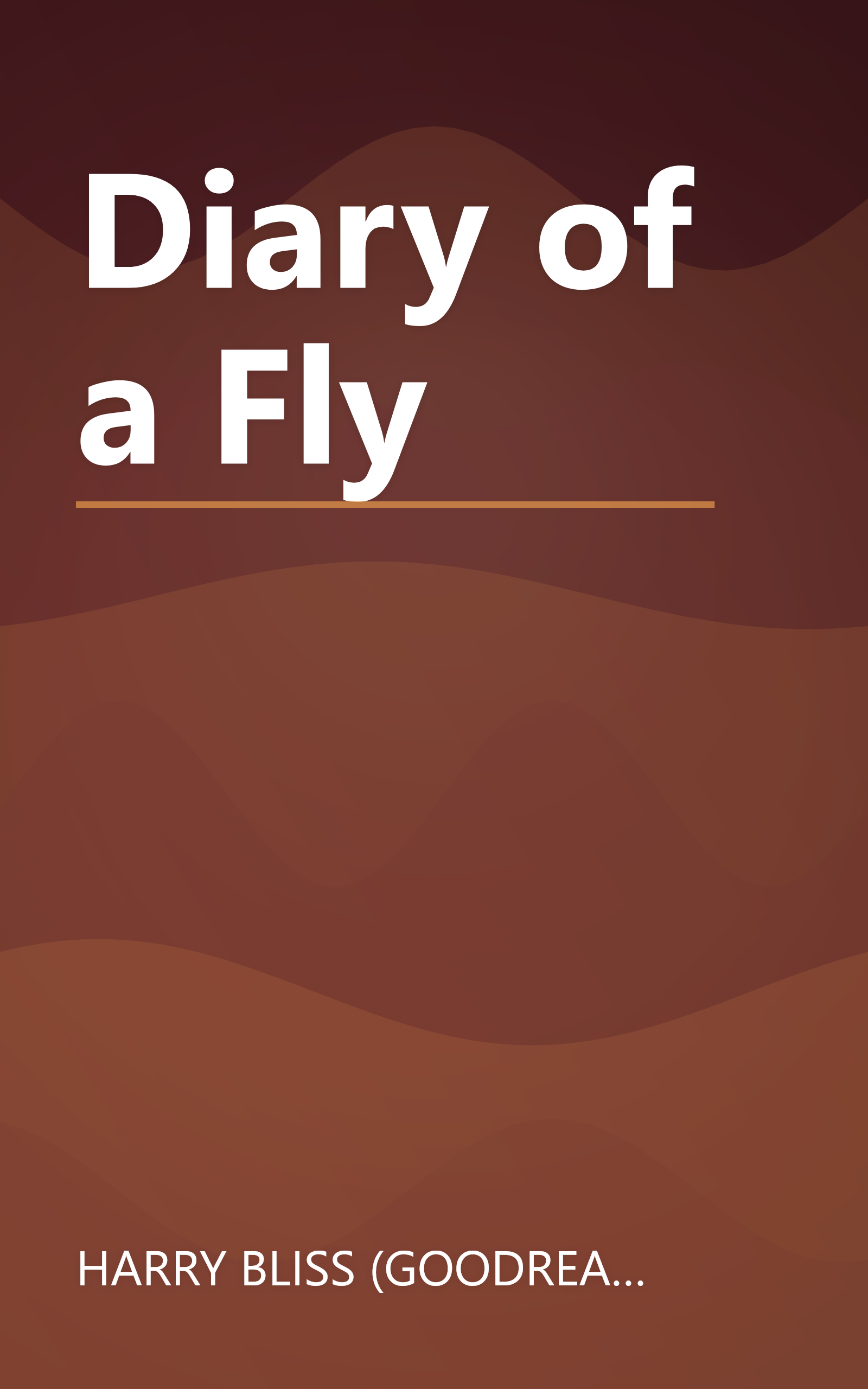 Diary of a Fly book cover