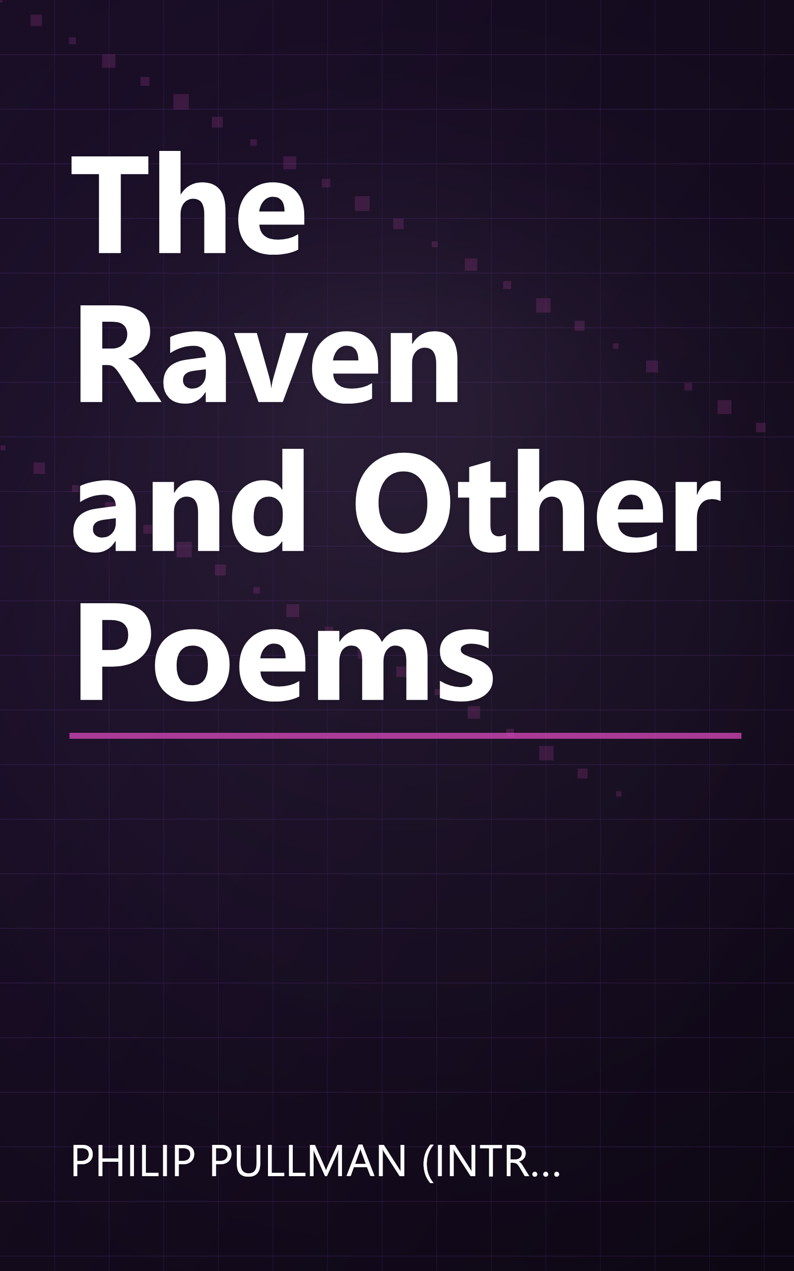 The Raven and Other Poems book cover
