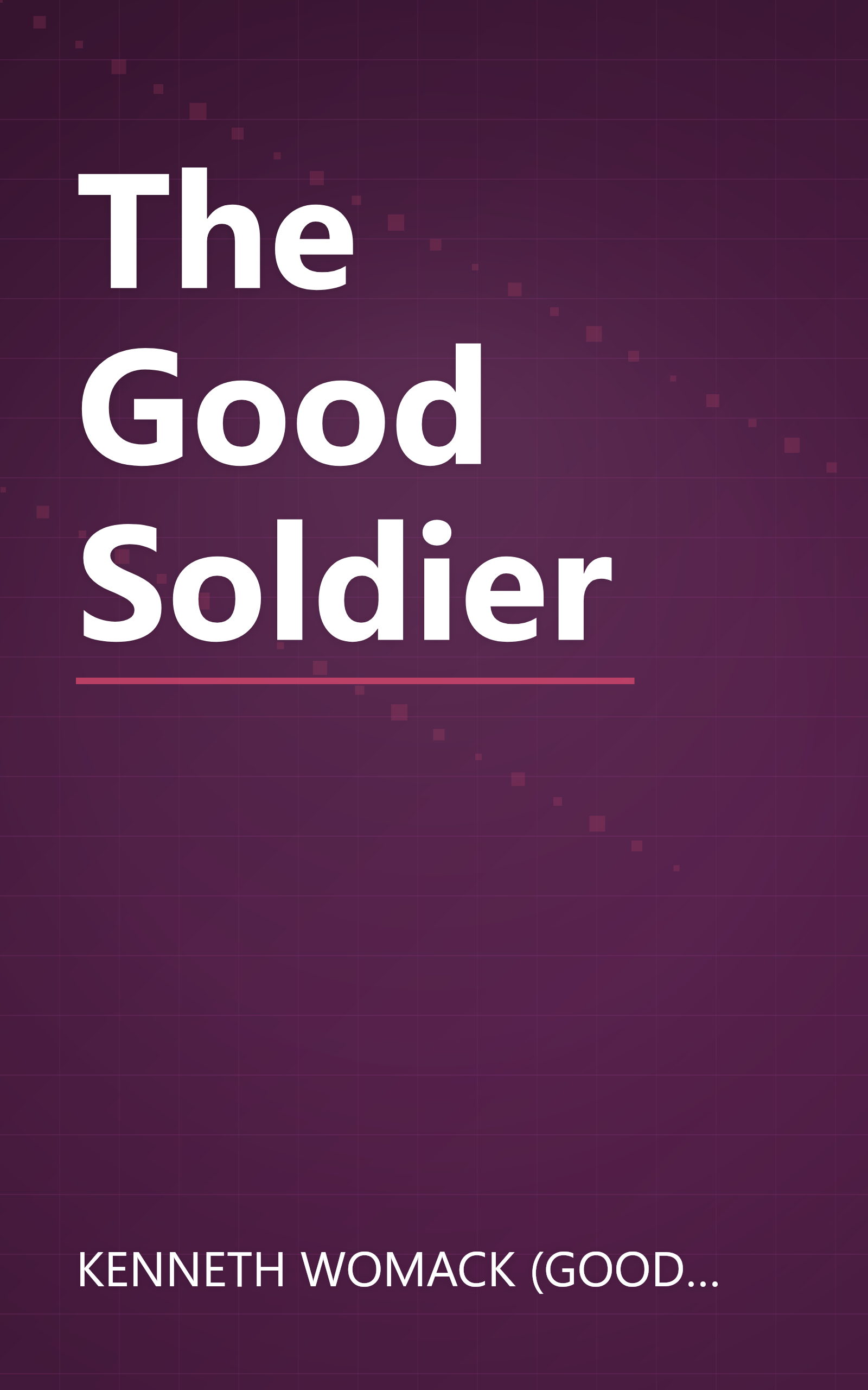The Good Soldier book cover