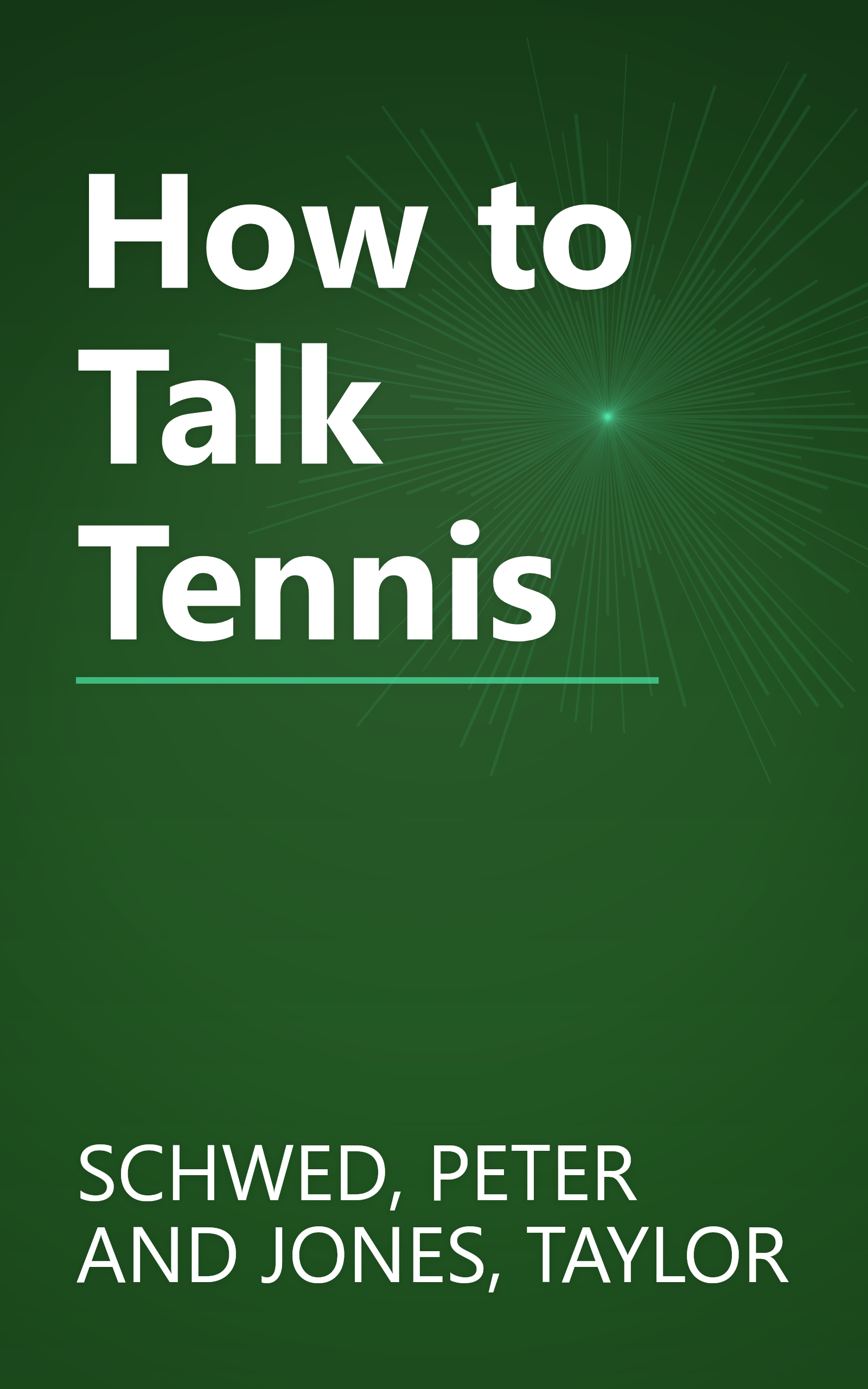 How to Talk Tennis book cover