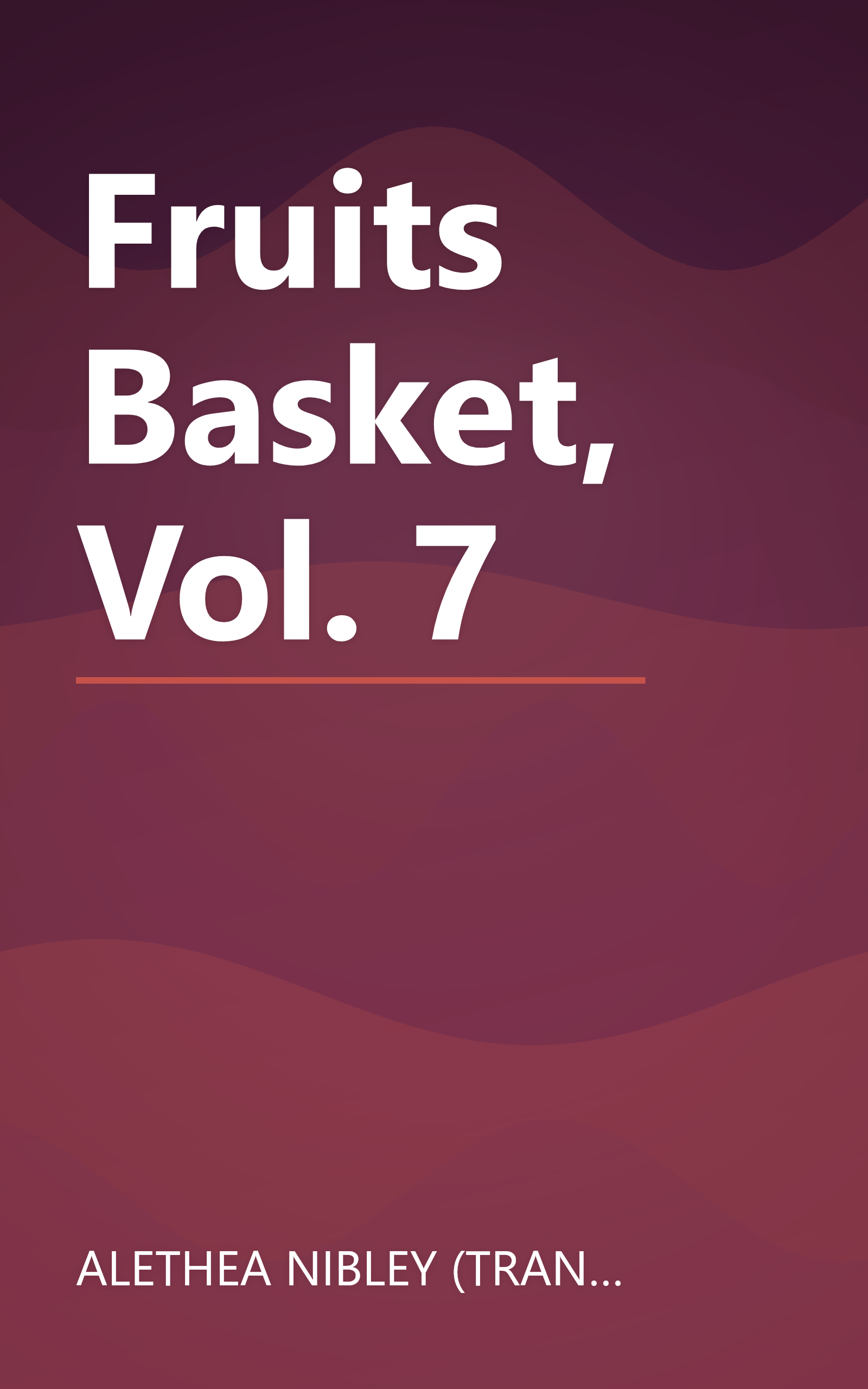 Fruits Basket, Vol. 7 book cover