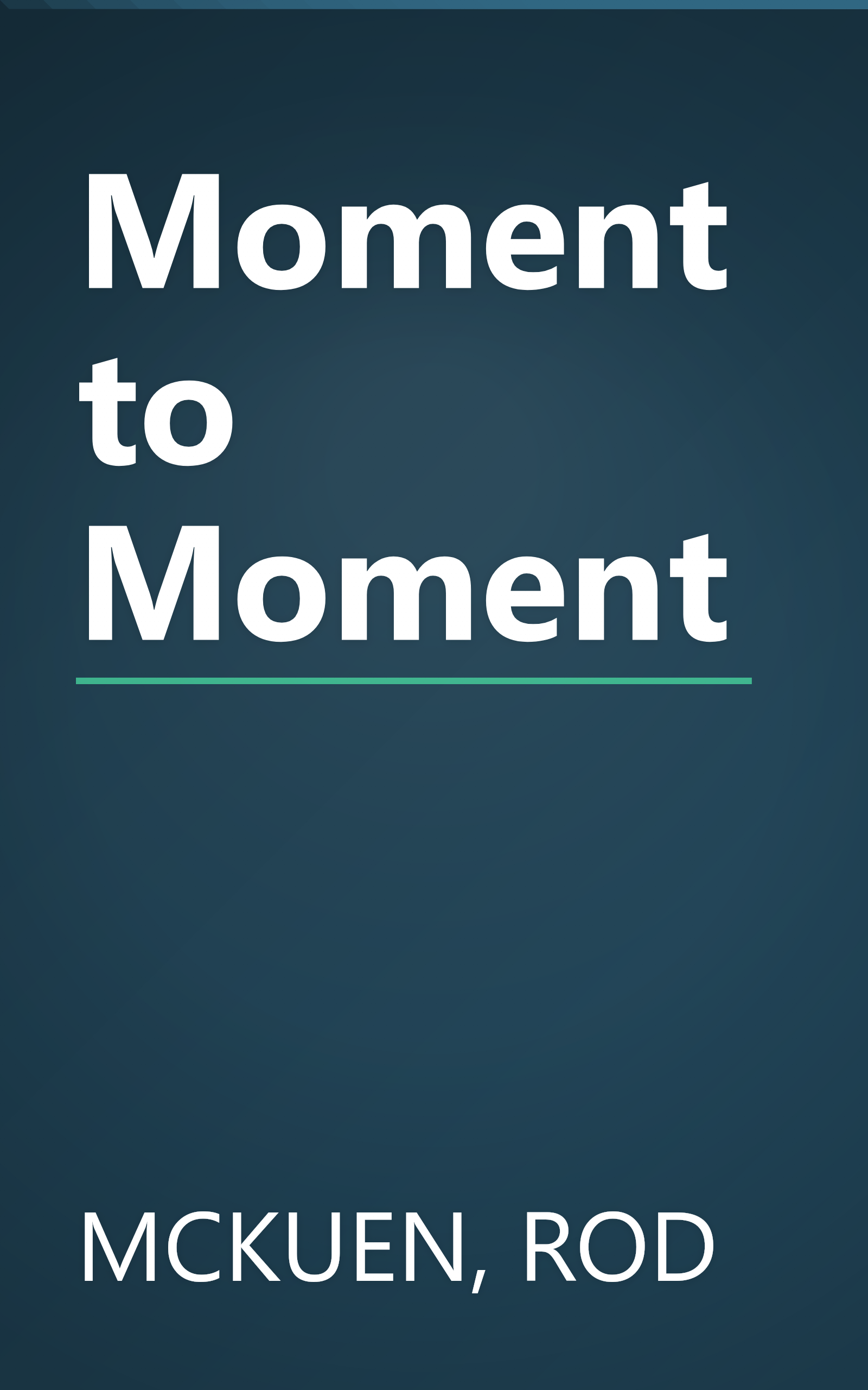 Moment to Moment book cover