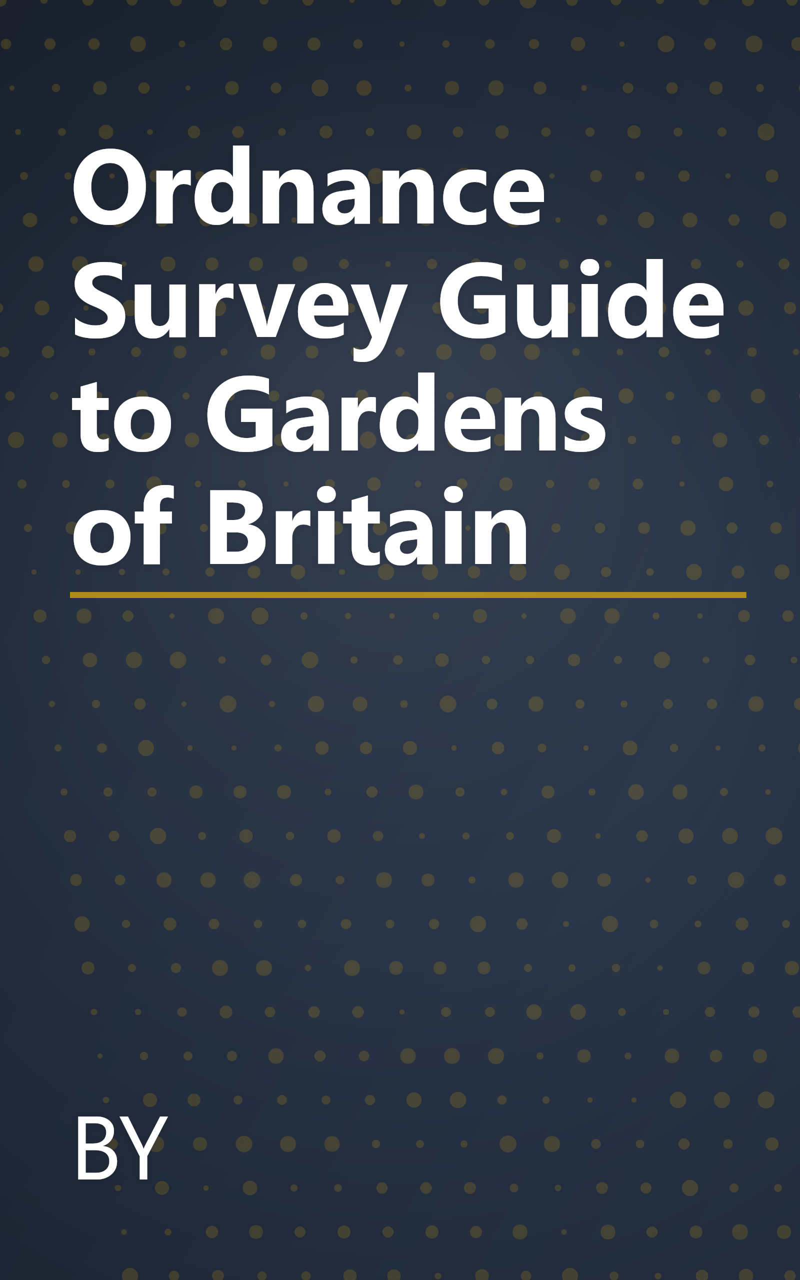 Ordnance Survey Guide to Gardens of Britain book cover