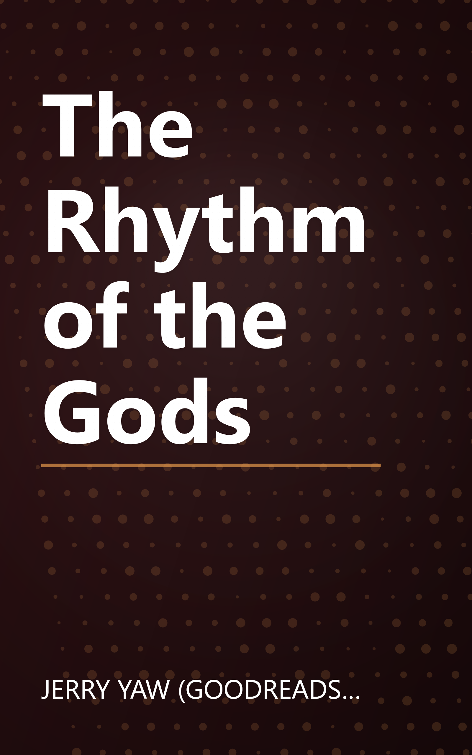 The Rhythm of the Gods book cover