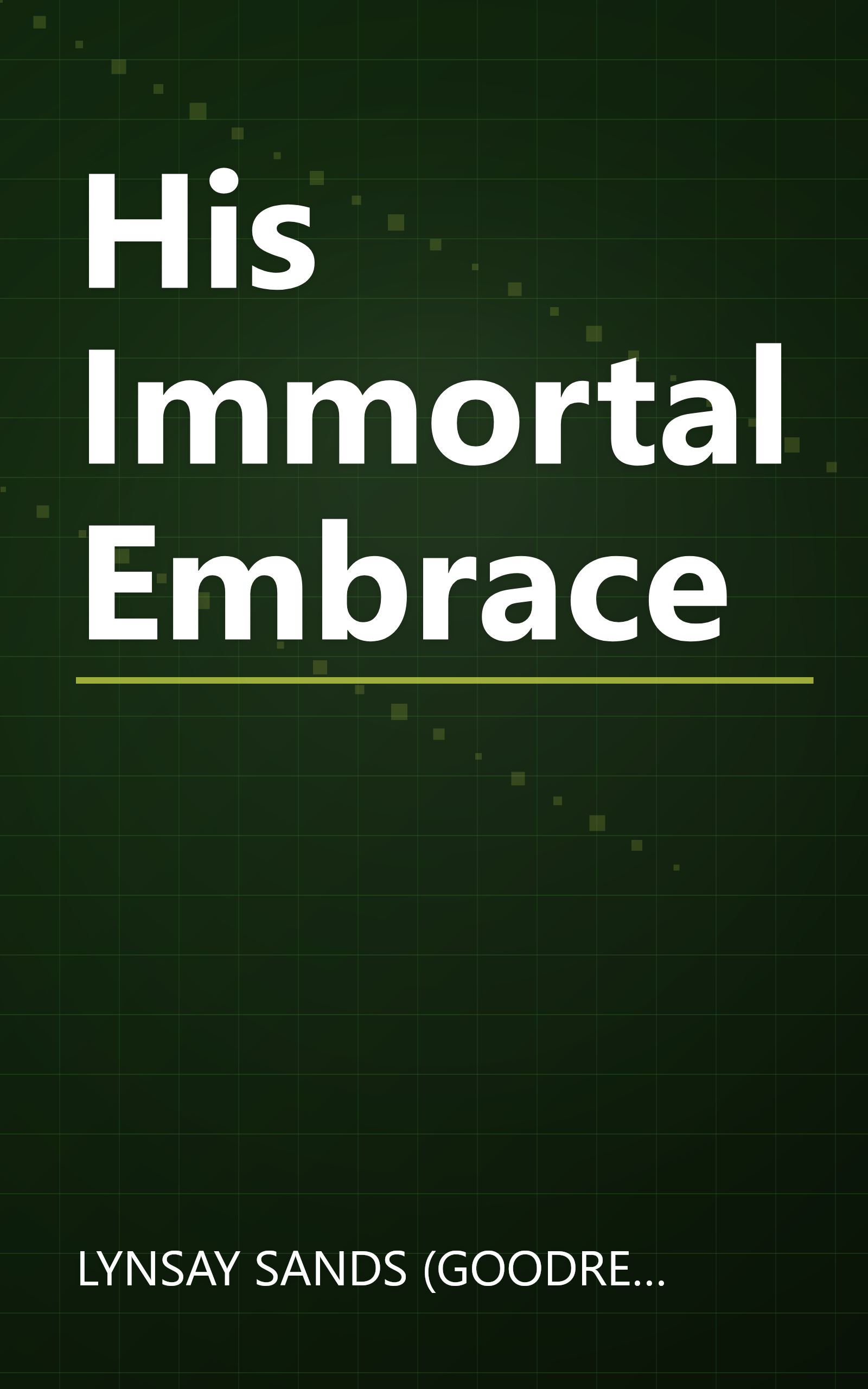 His Immortal Embrace book cover