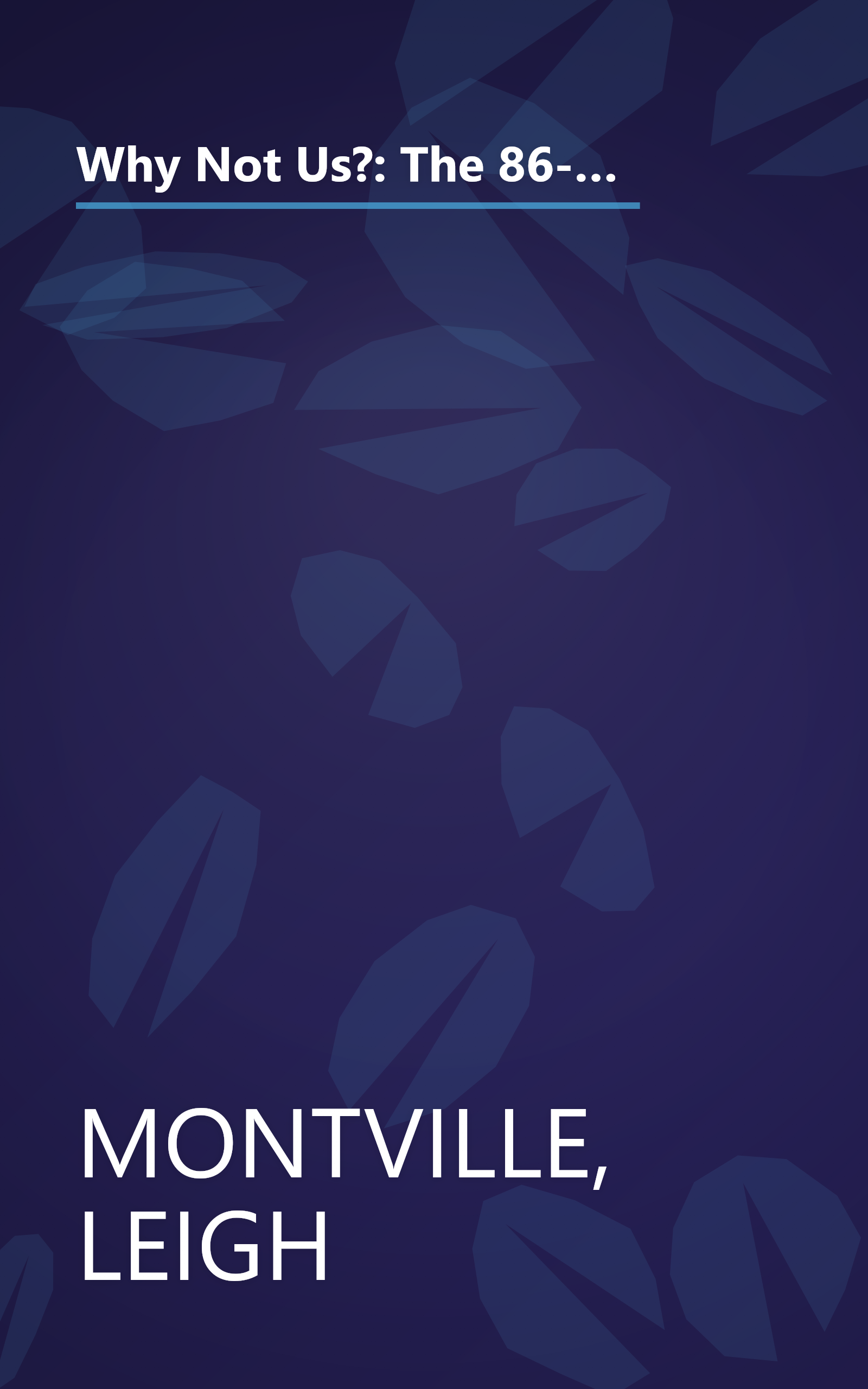 Why Not Us?: The 86-year Journey of the Boston Red Sox Fans From Unparalleled Suffering to the Promised Land of the 2004 World Series book cover