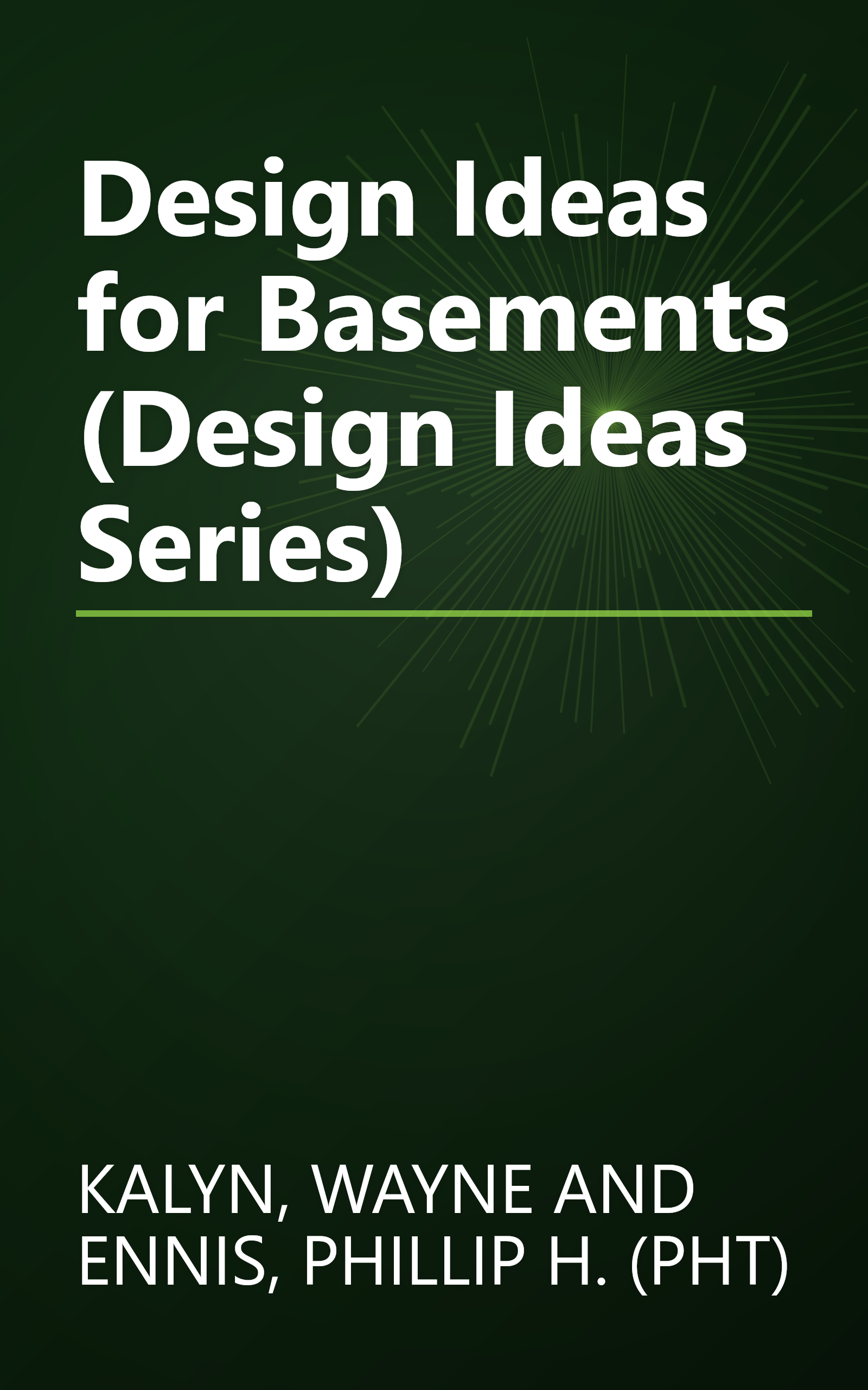 Design Ideas for Basements (Design Ideas Series) book cover