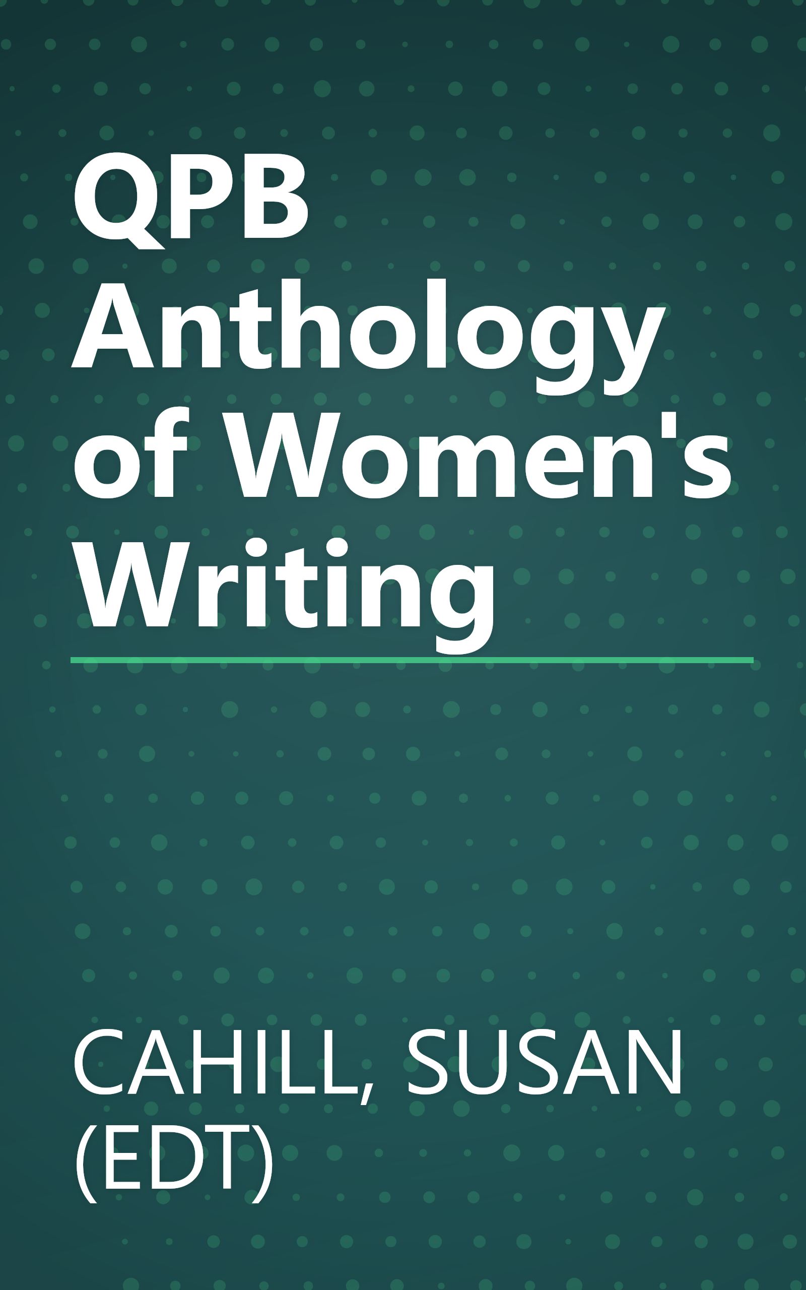 QPB Anthology of Women's Writing book cover