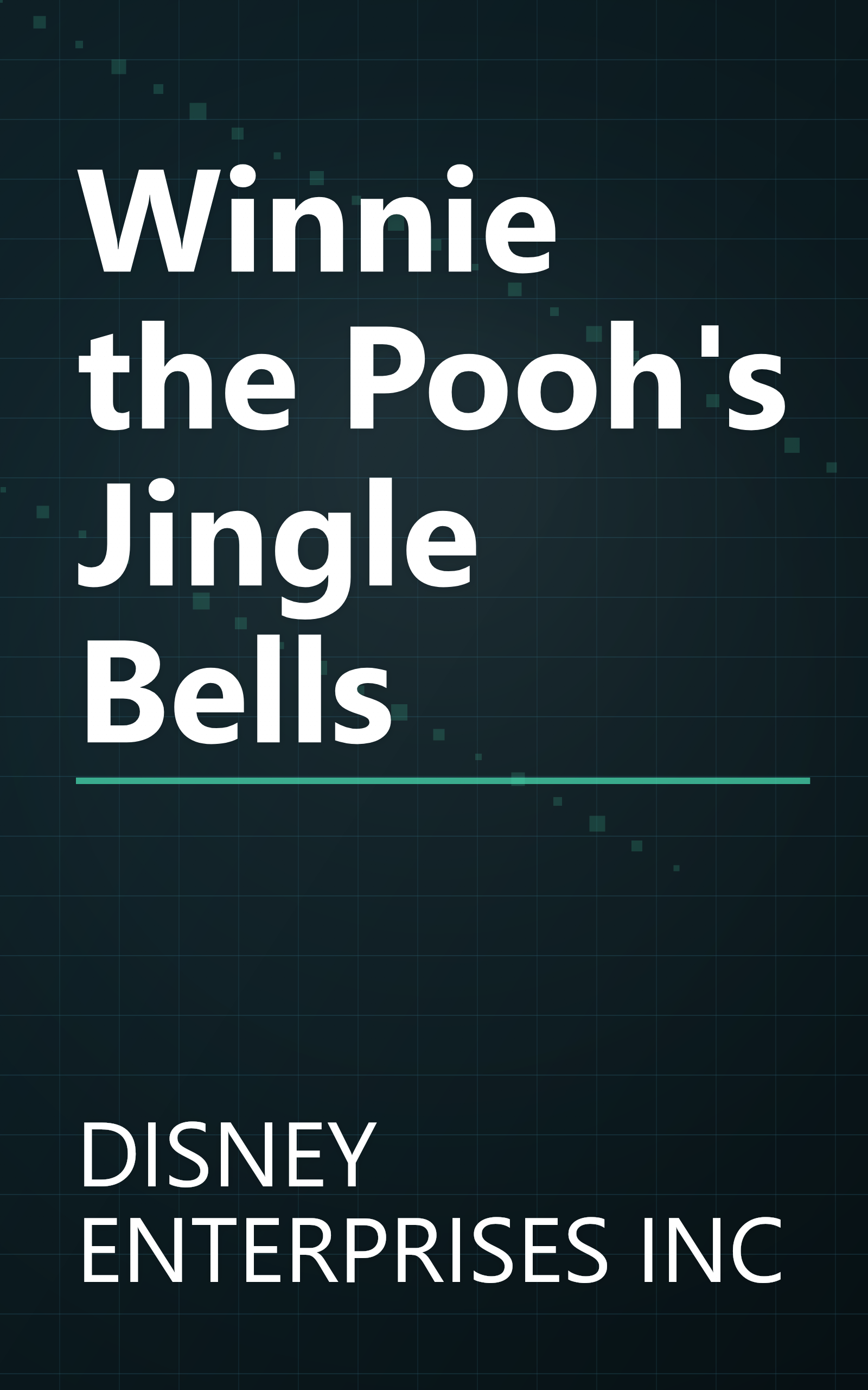 Winnie the Pooh's Jingle Bells book cover