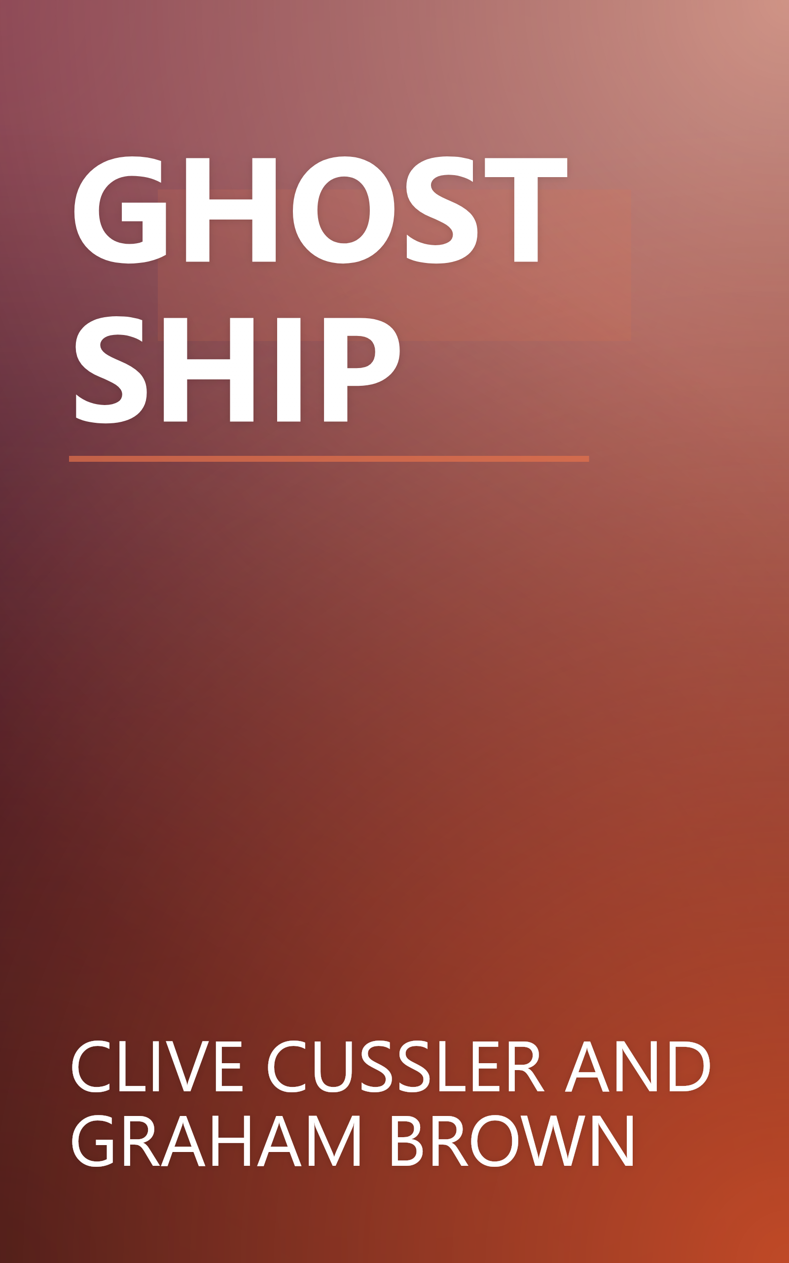 GHOST SHIP book cover