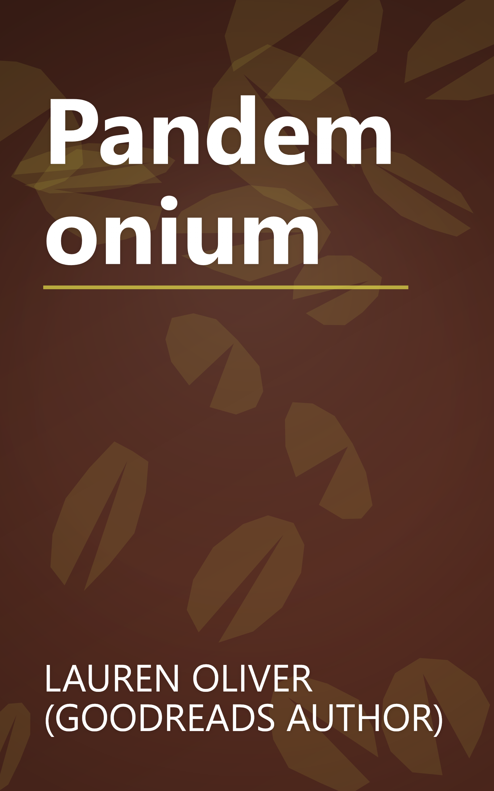 Pandemonium book cover