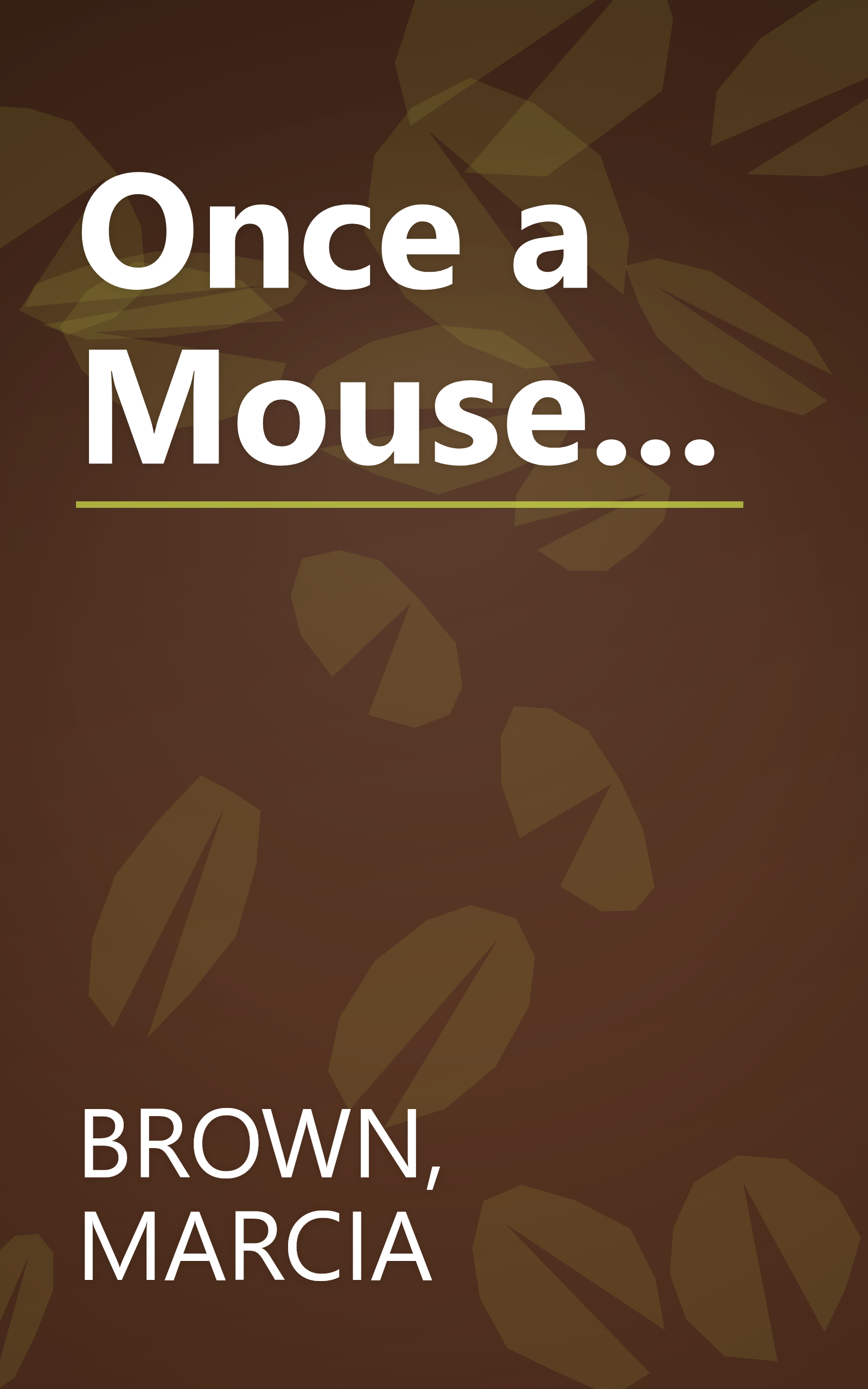 Once a Mouse... book cover