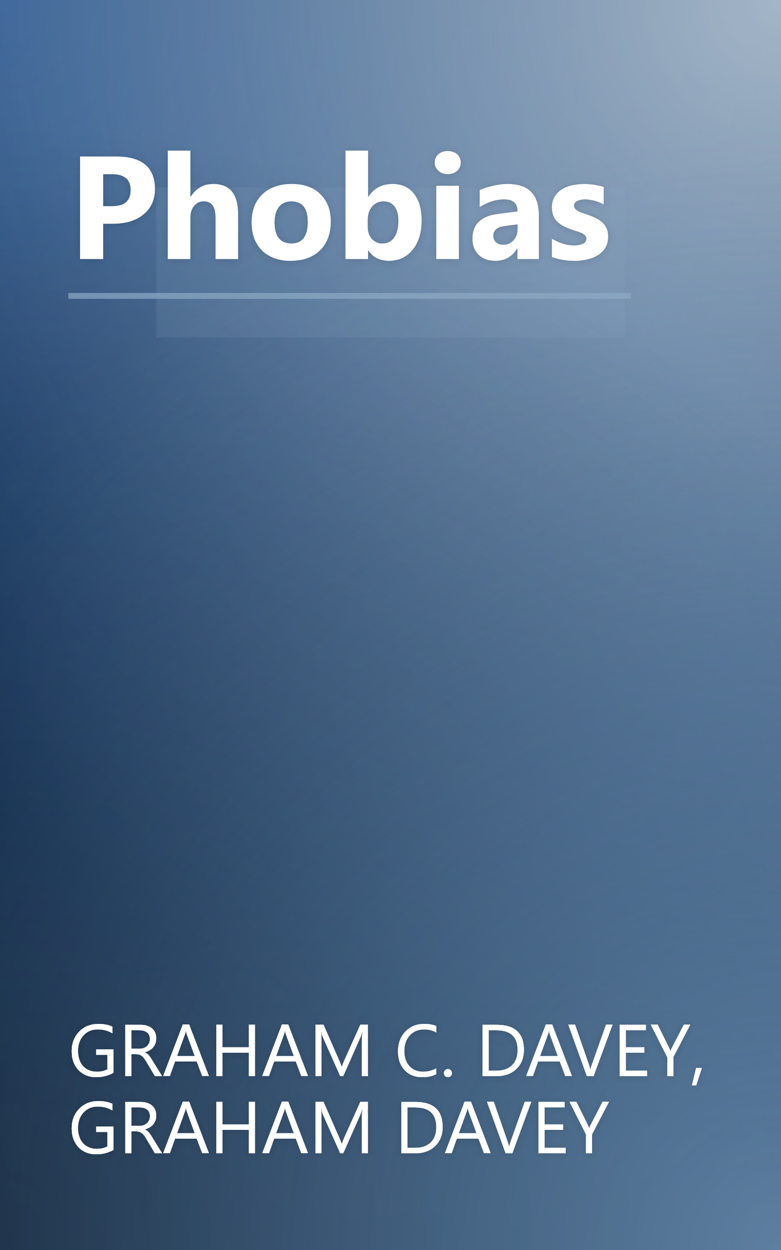 Phobias book cover