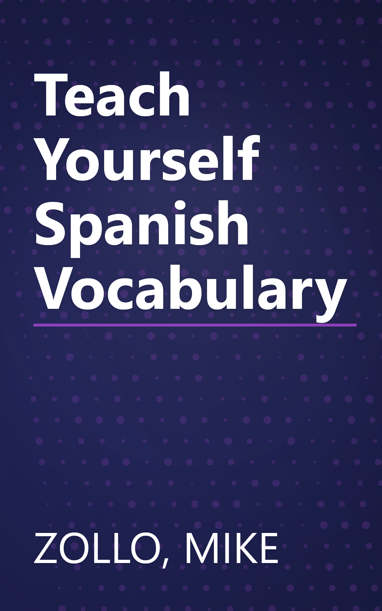 Teach Yourself Spanish Vocabulary book cover