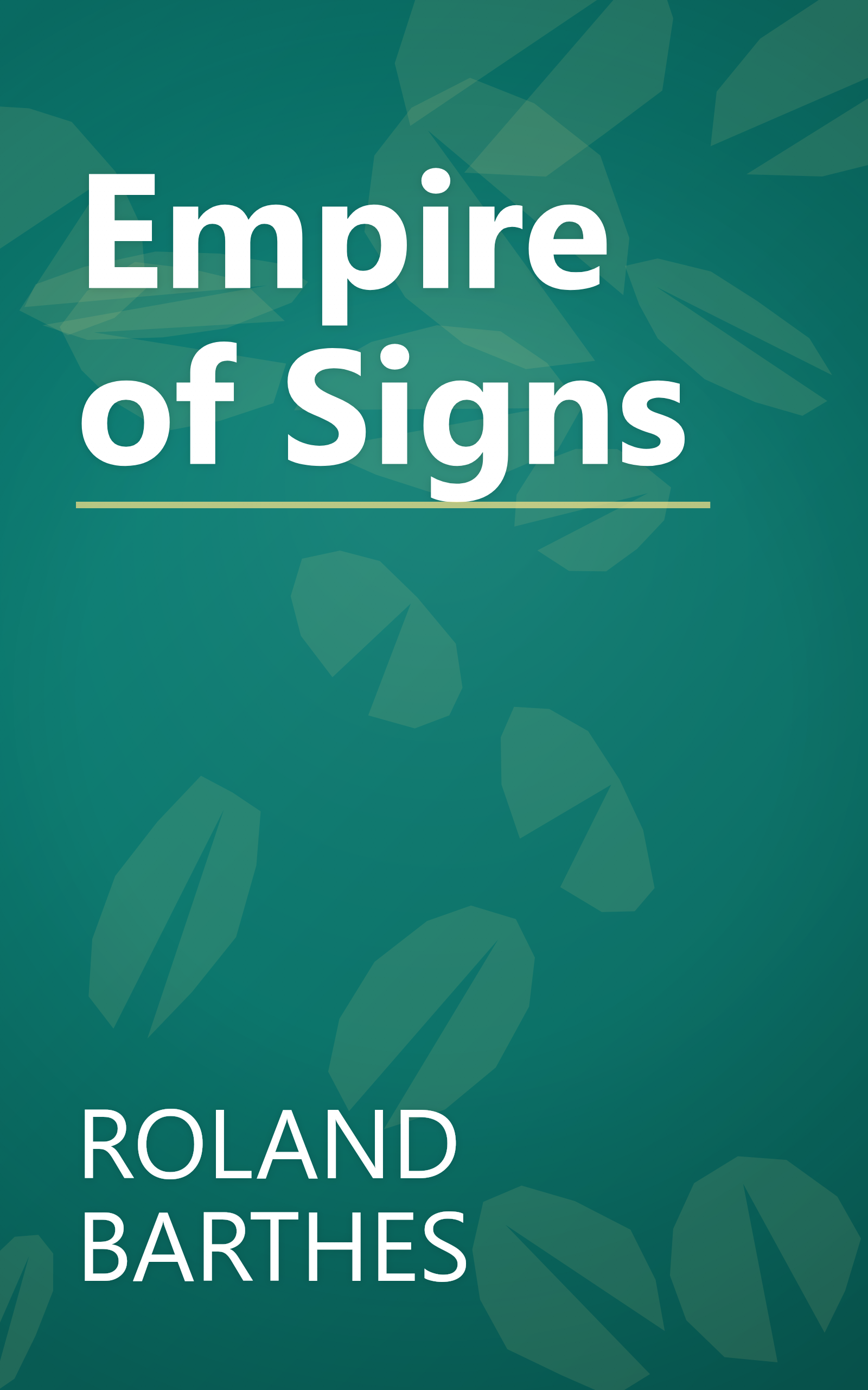 Empire of Signs book cover