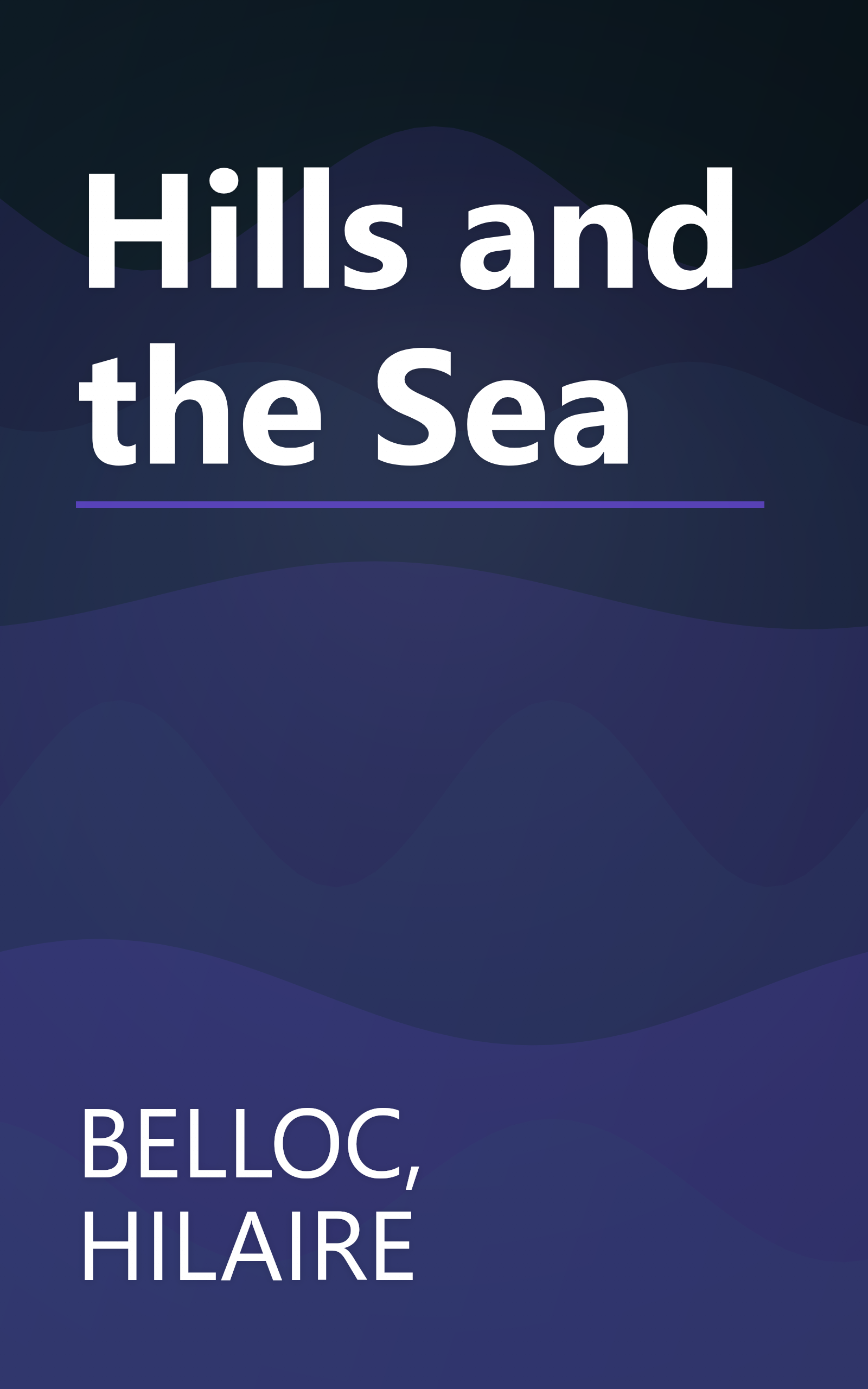 Hills and the Sea book cover
