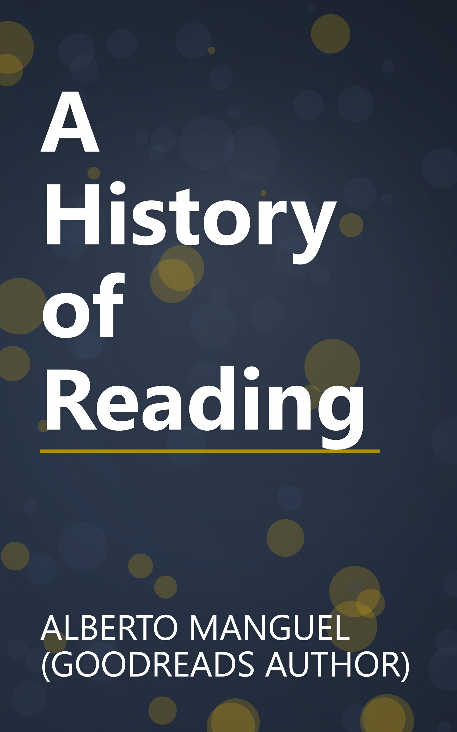 A History of Reading book cover