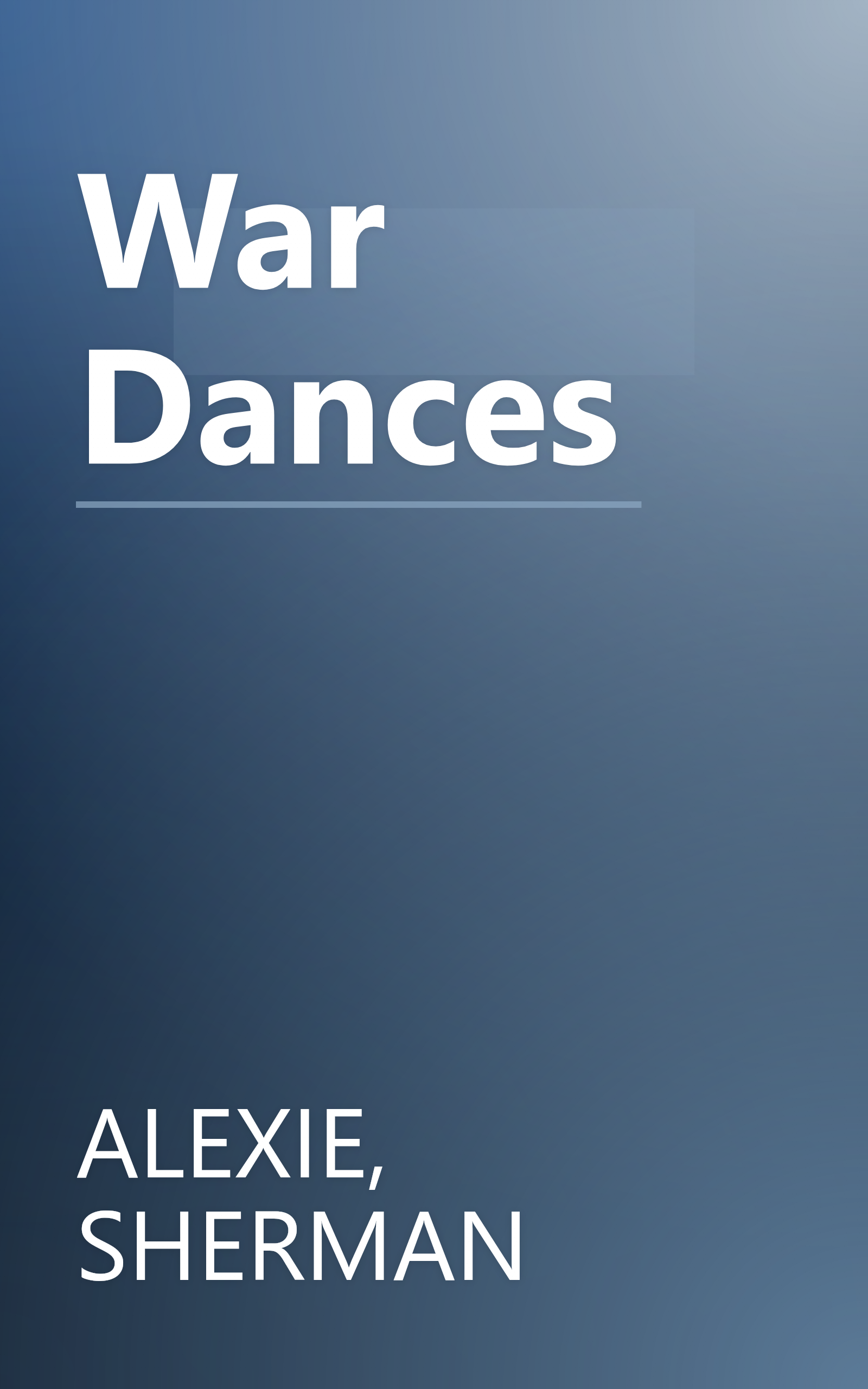 War Dances book cover