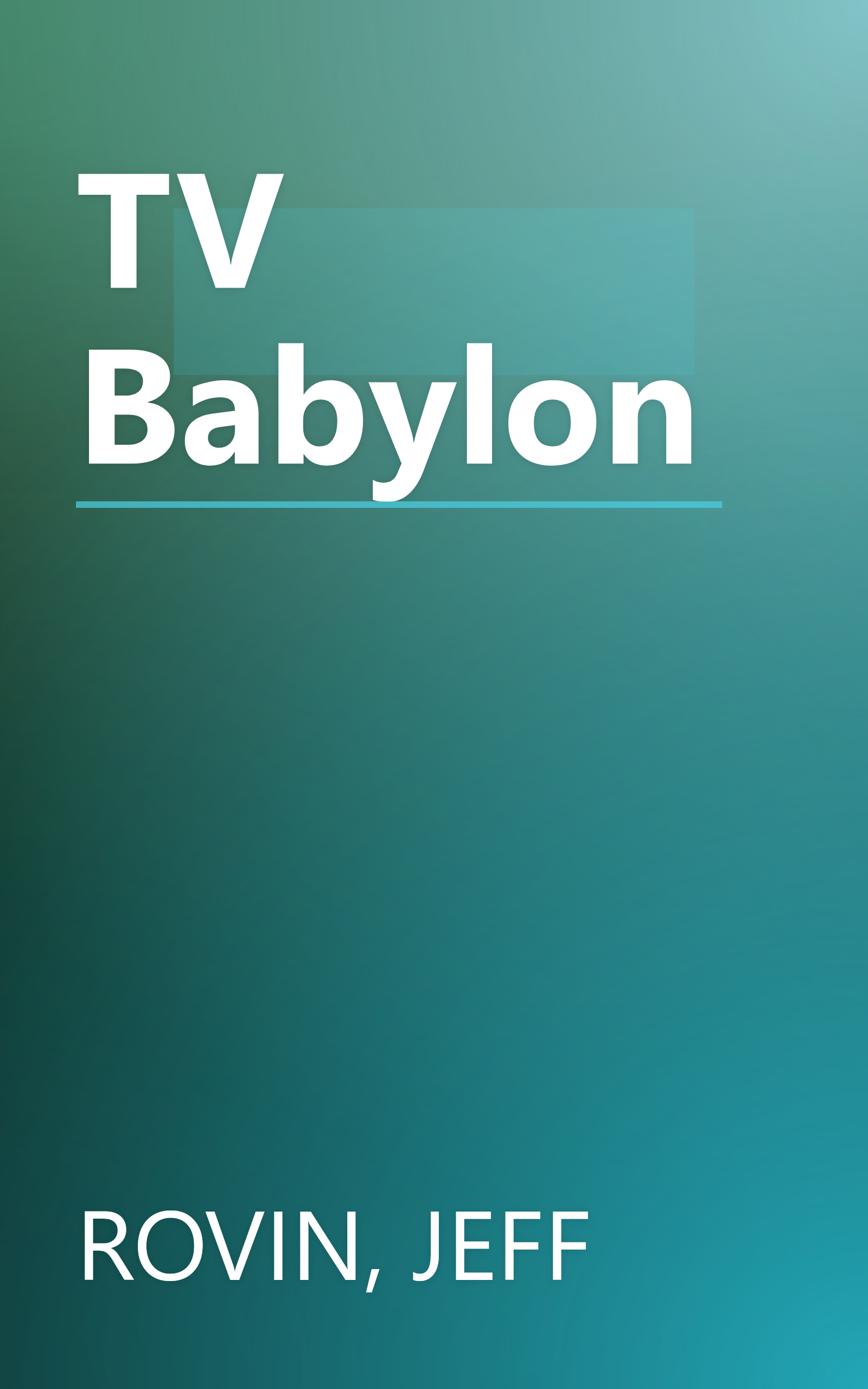 TV Babylon book cover