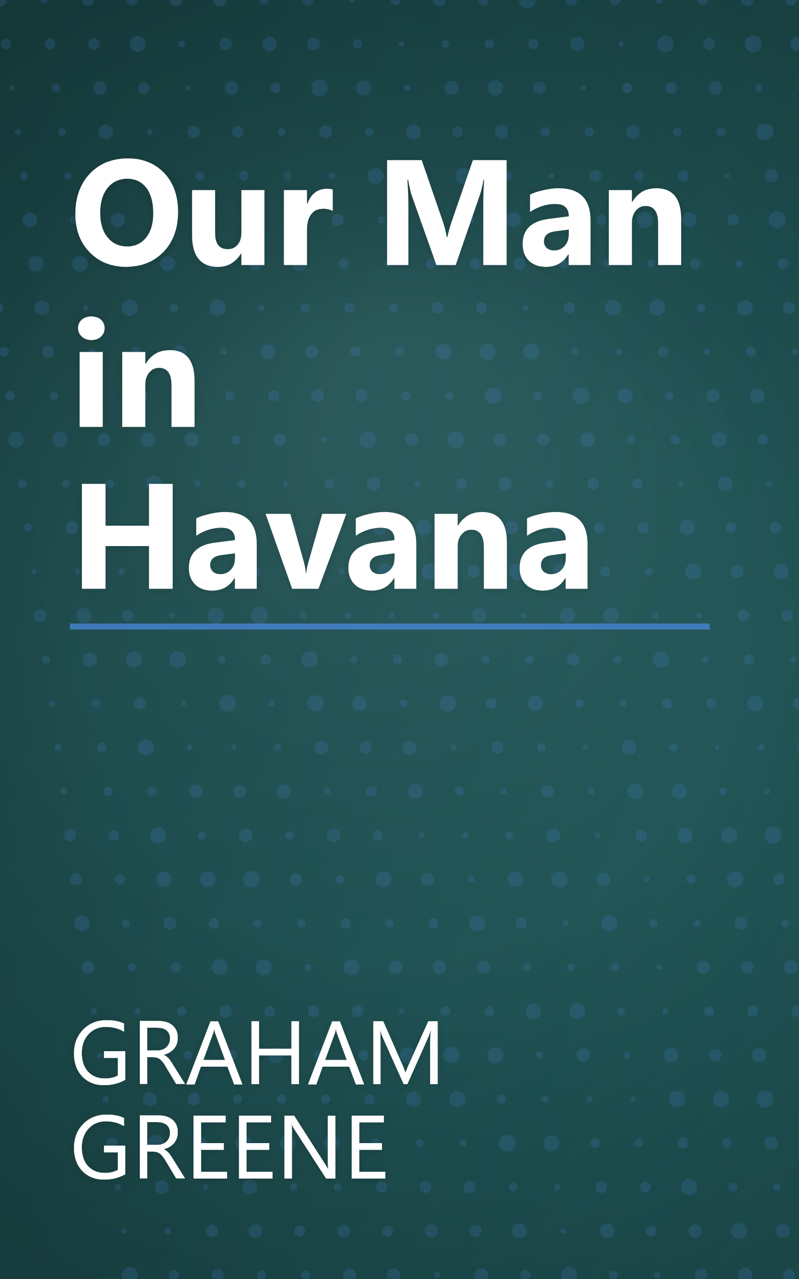 Our Man in Havana book cover