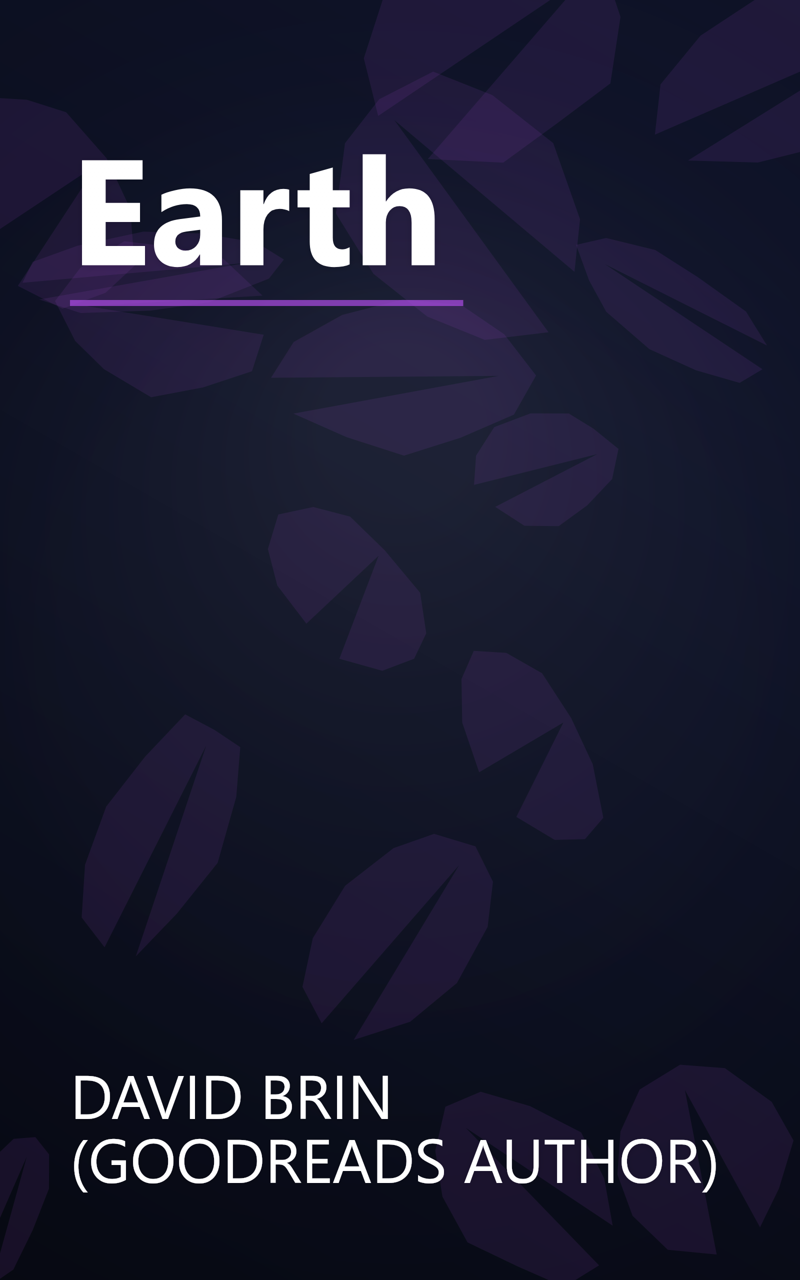 Earth book cover