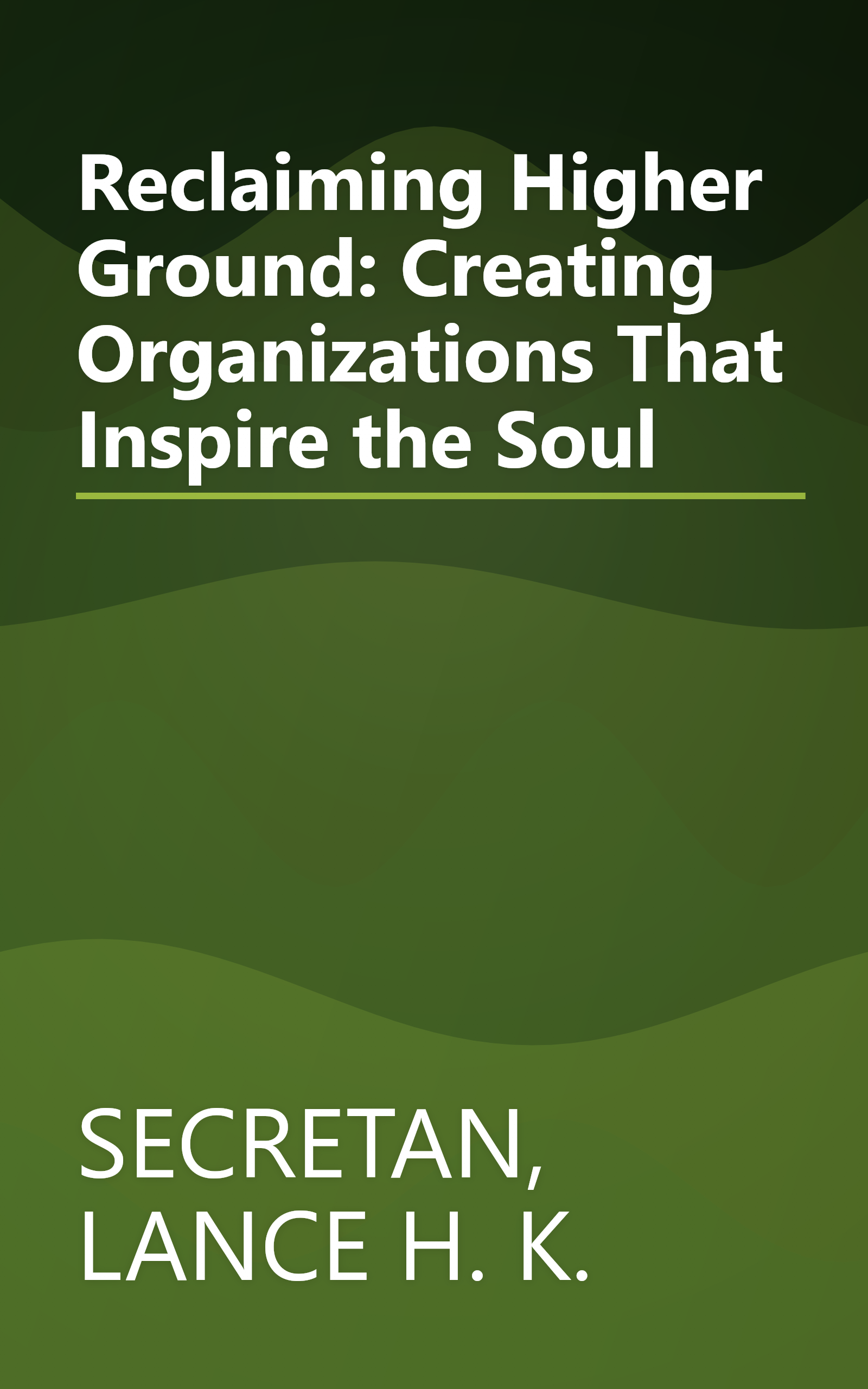 Reclaiming Higher Ground: Creating Organizations That Inspire the Soul book cover