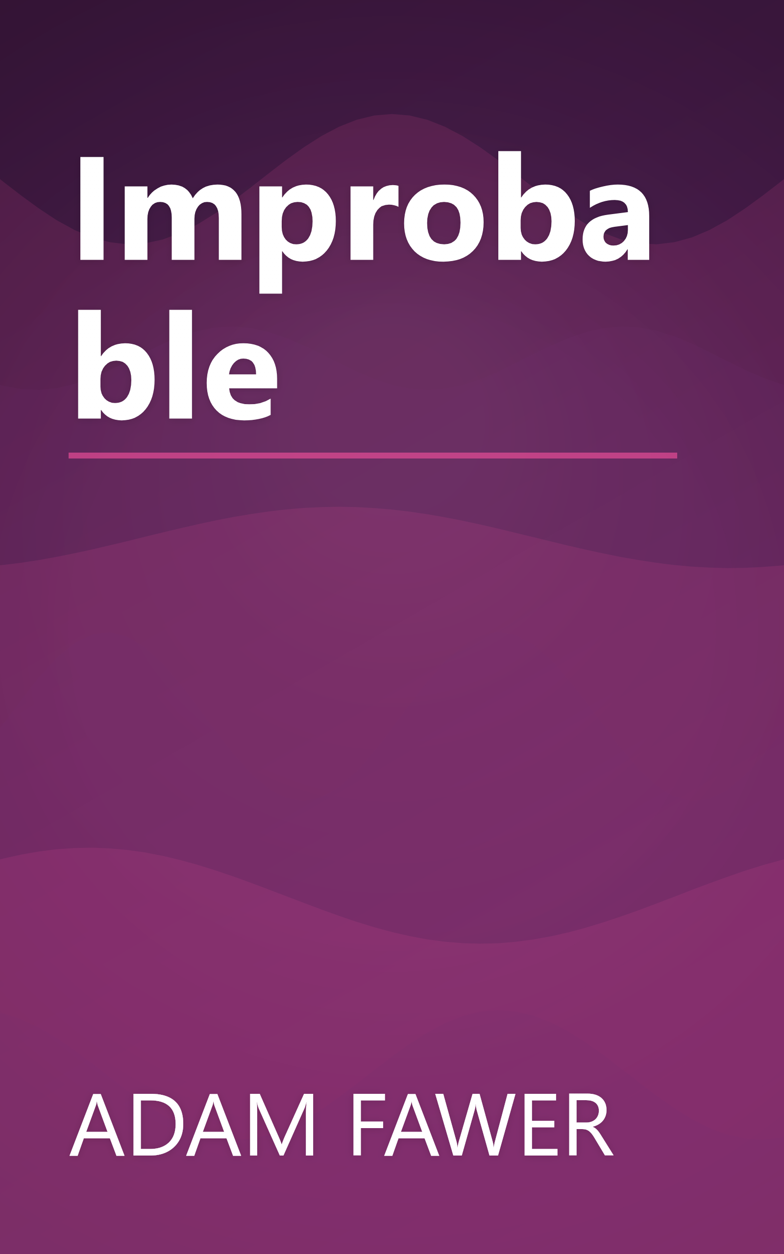 Improbable book cover