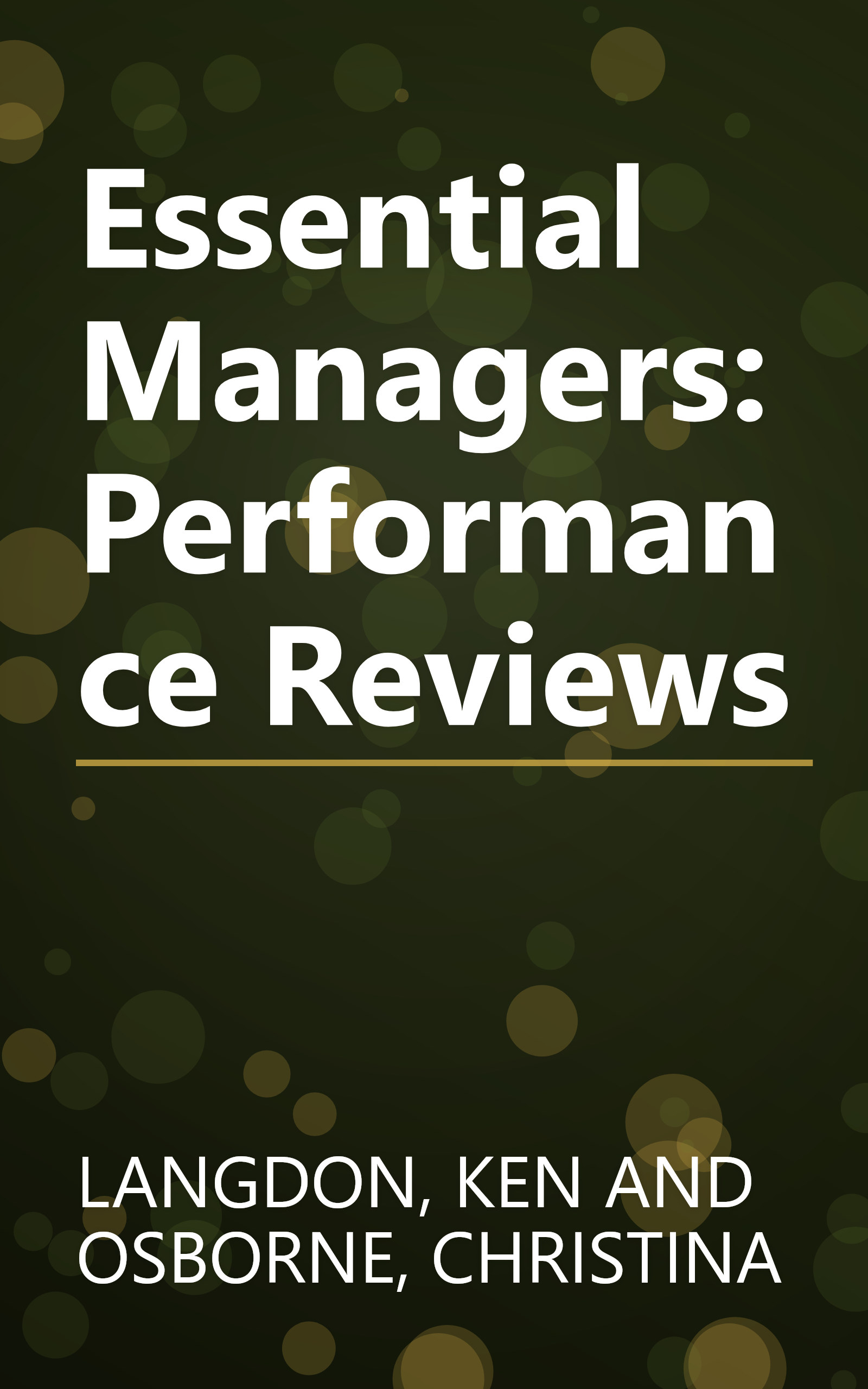 Essential Managers: Performance Reviews book cover