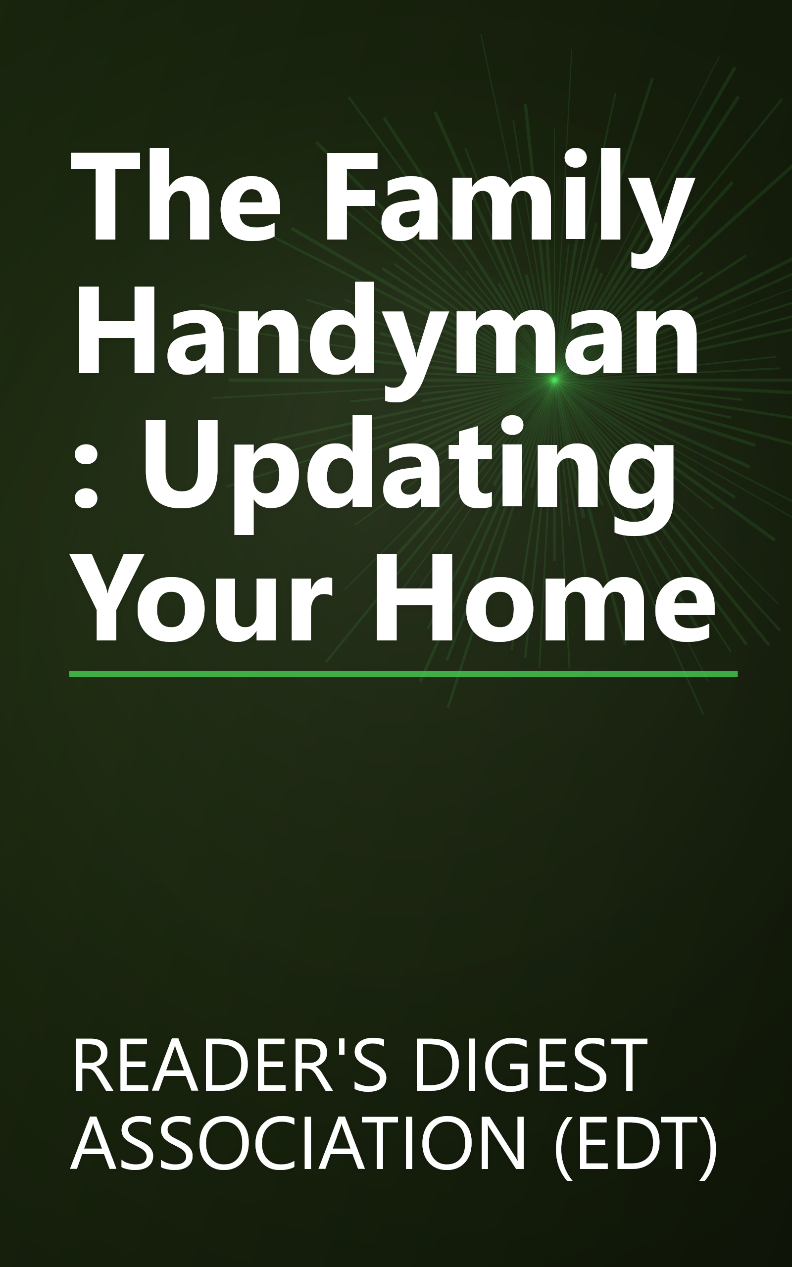 The Family Handyman: Updating Your Home book cover