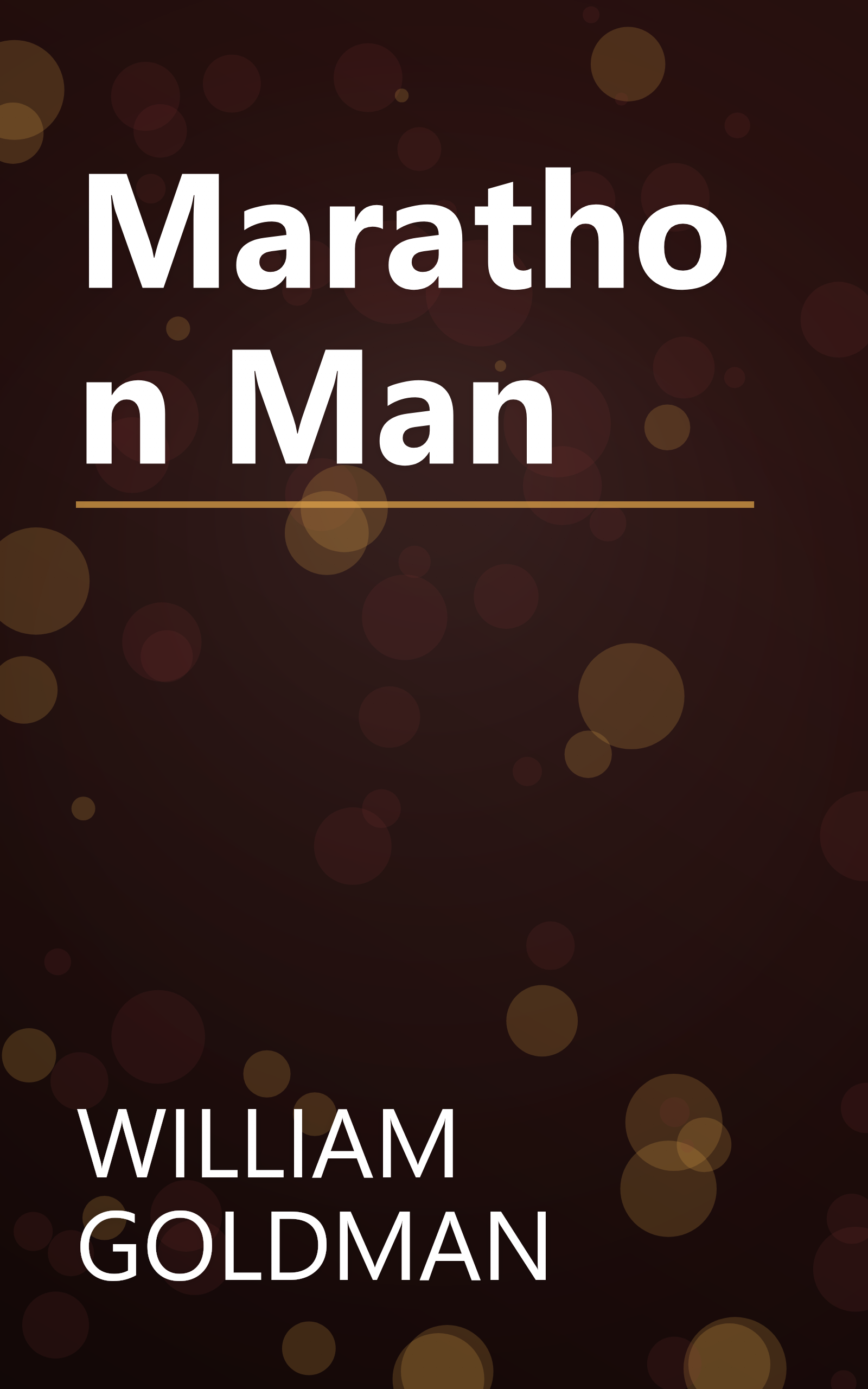 Marathon Man book cover