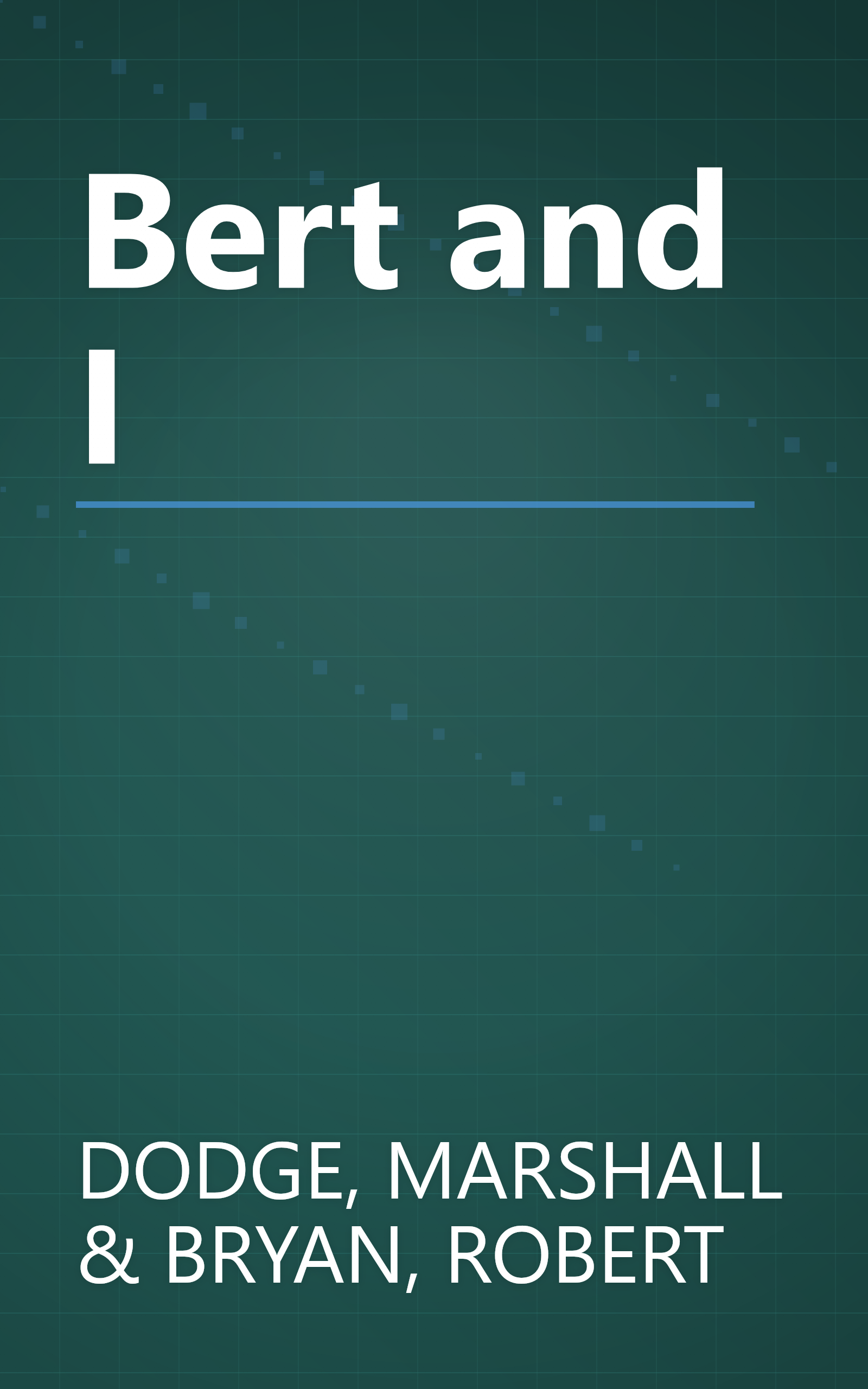 Bert and I book cover