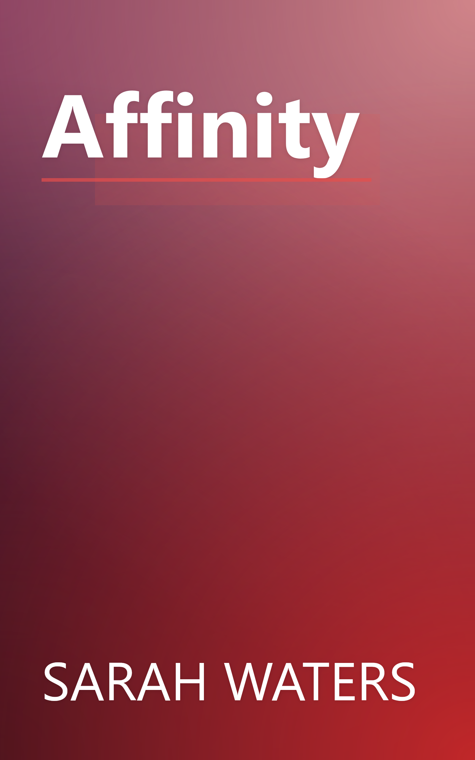 Affinity book cover
