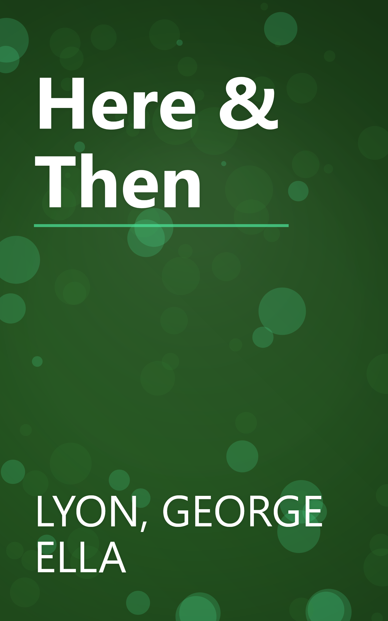 Here & Then book cover