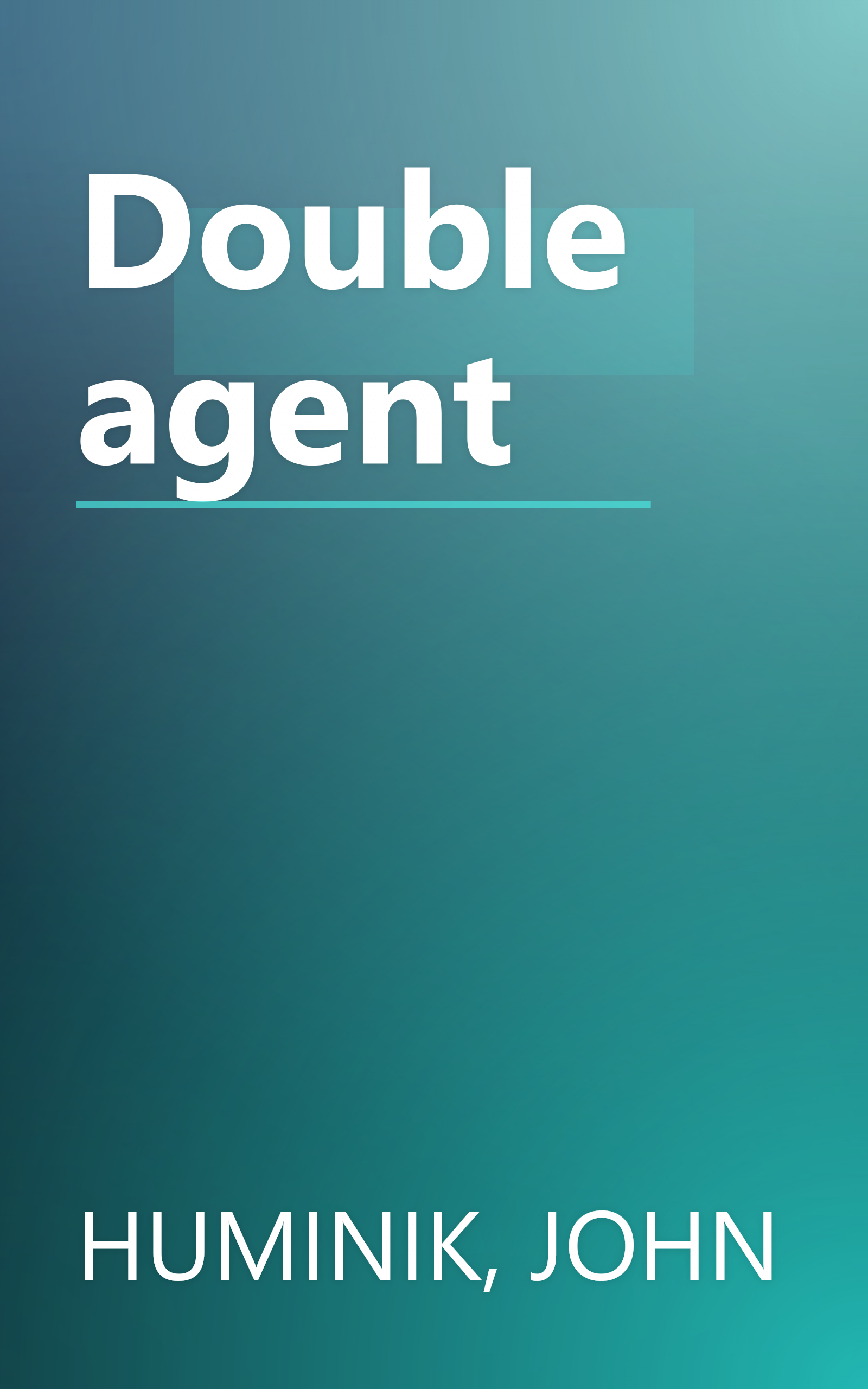Double agent book cover